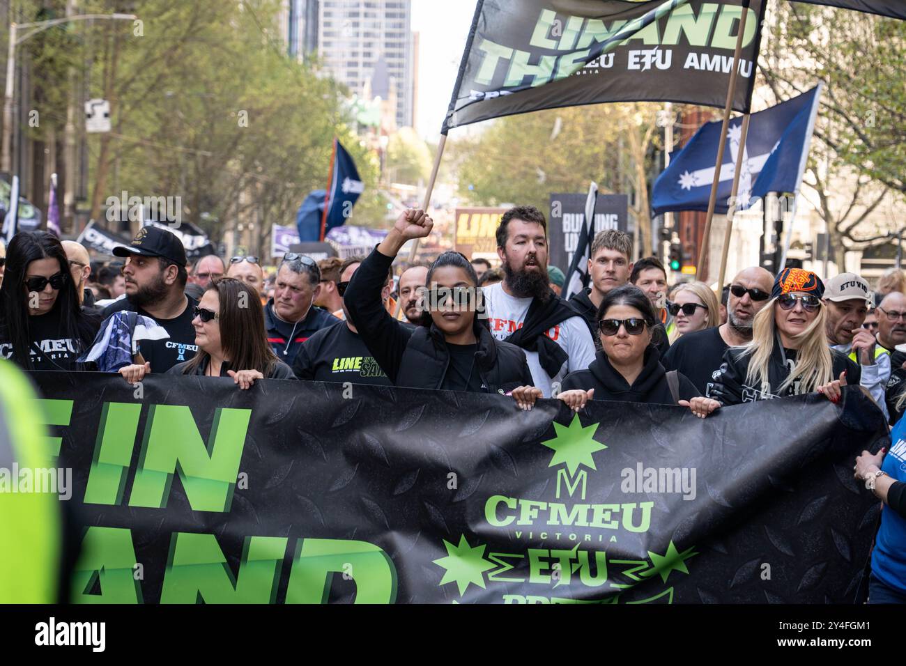 Cfmeu banner hi-res stock photography and images - Alamy