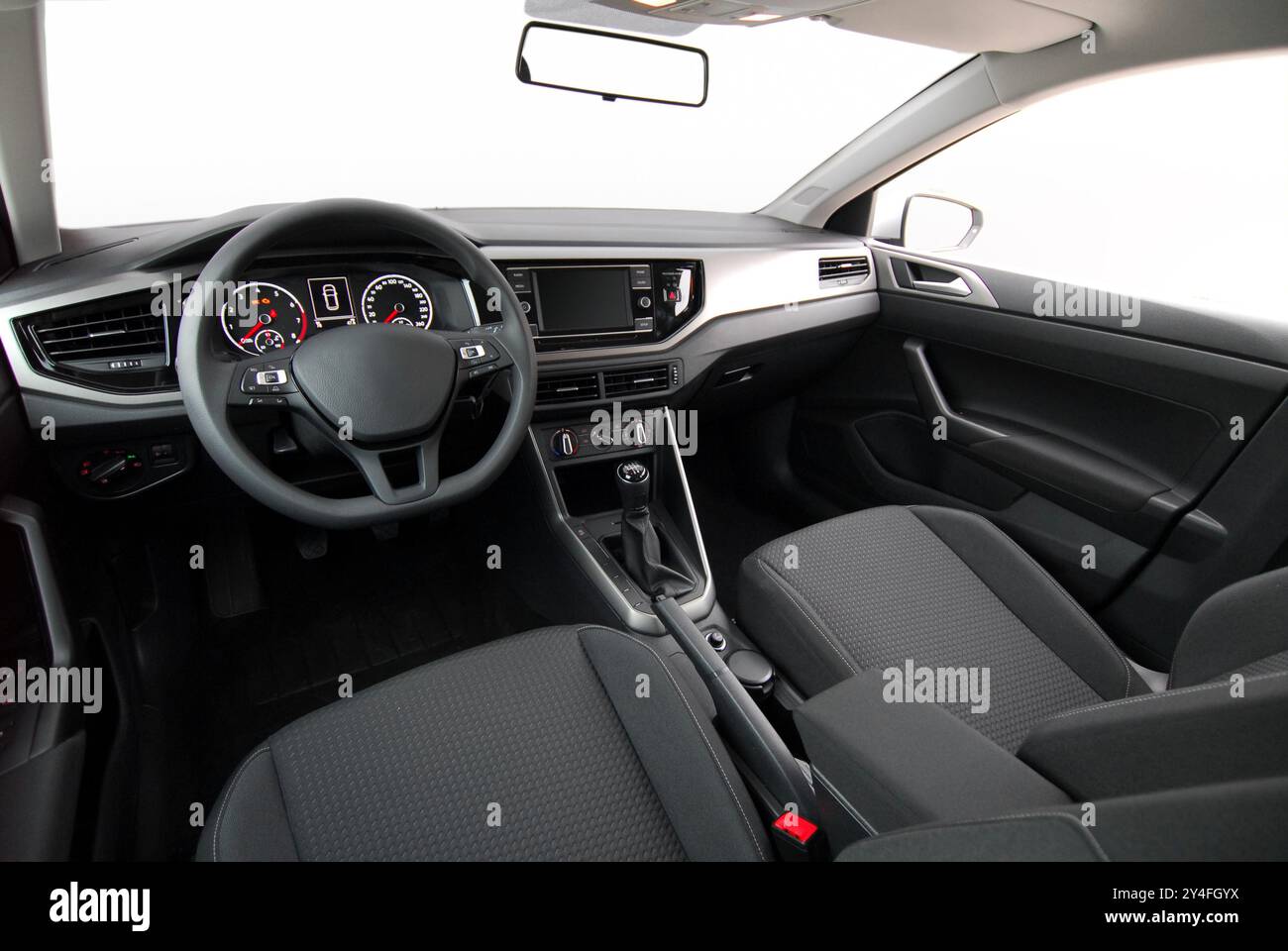 The inside of the car, front view Stock Photo - Alamy