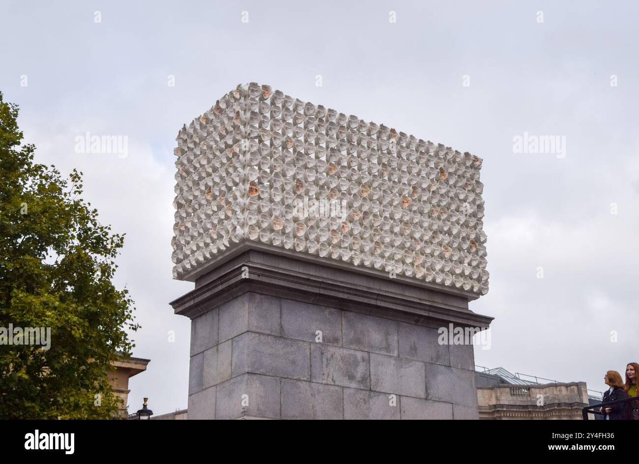 London, UK. 18th September 2024. The new Fourth Plinth sculpture by ...