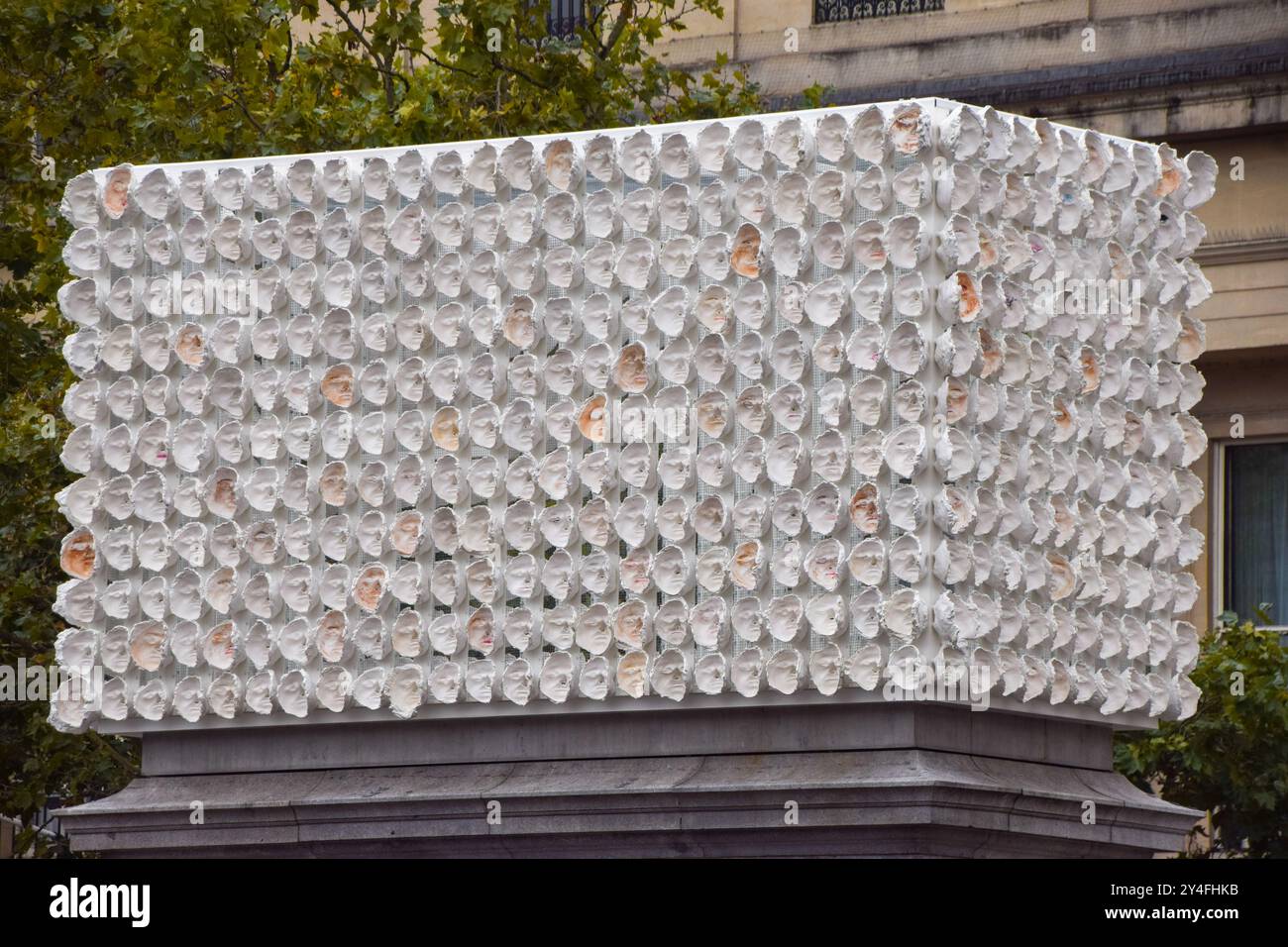 London, UK. 18th September 2024. The new Fourth Plinth sculpture by ...