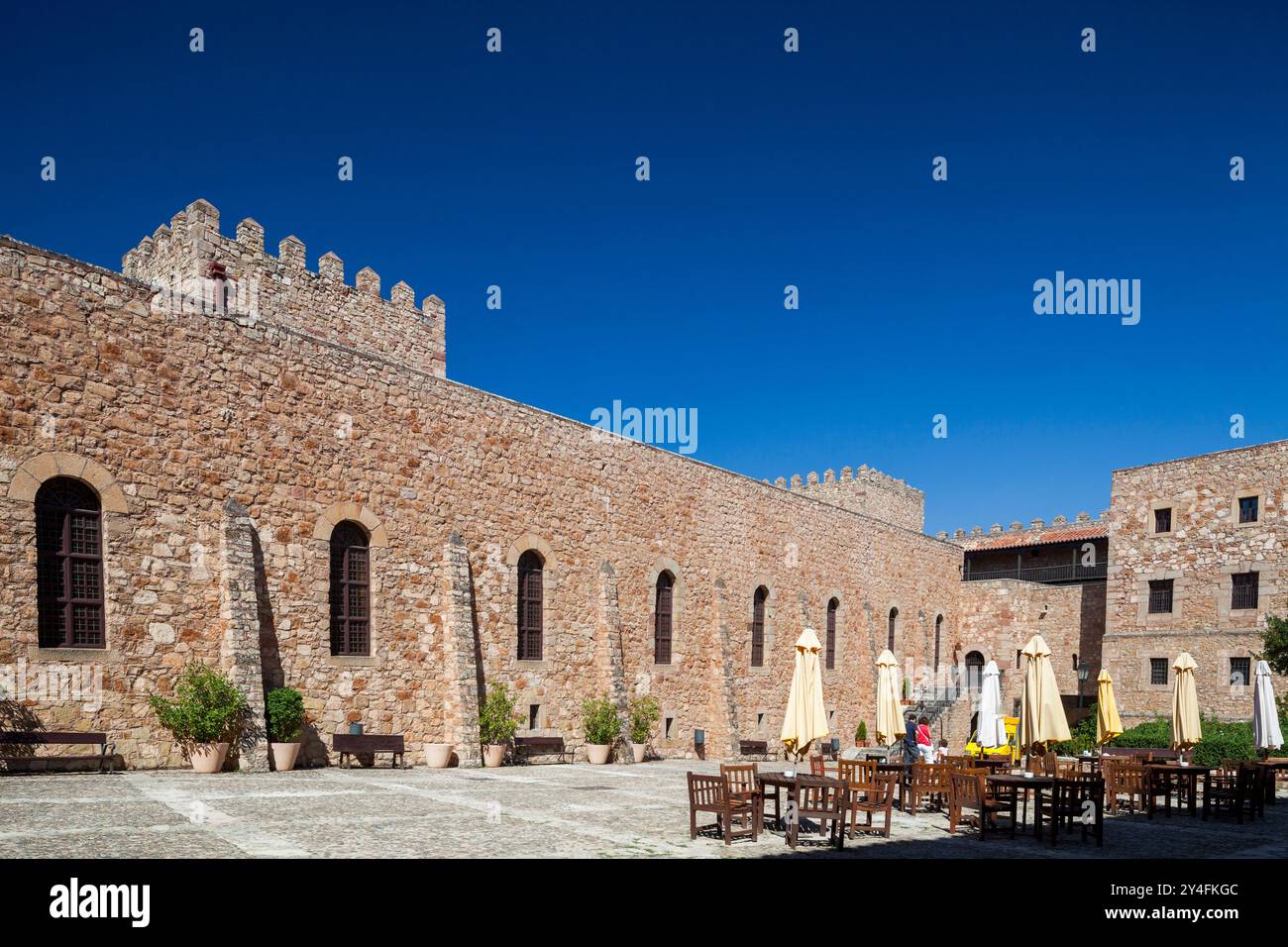 This historic castle-turned-hotel showcases stunning architecture ...