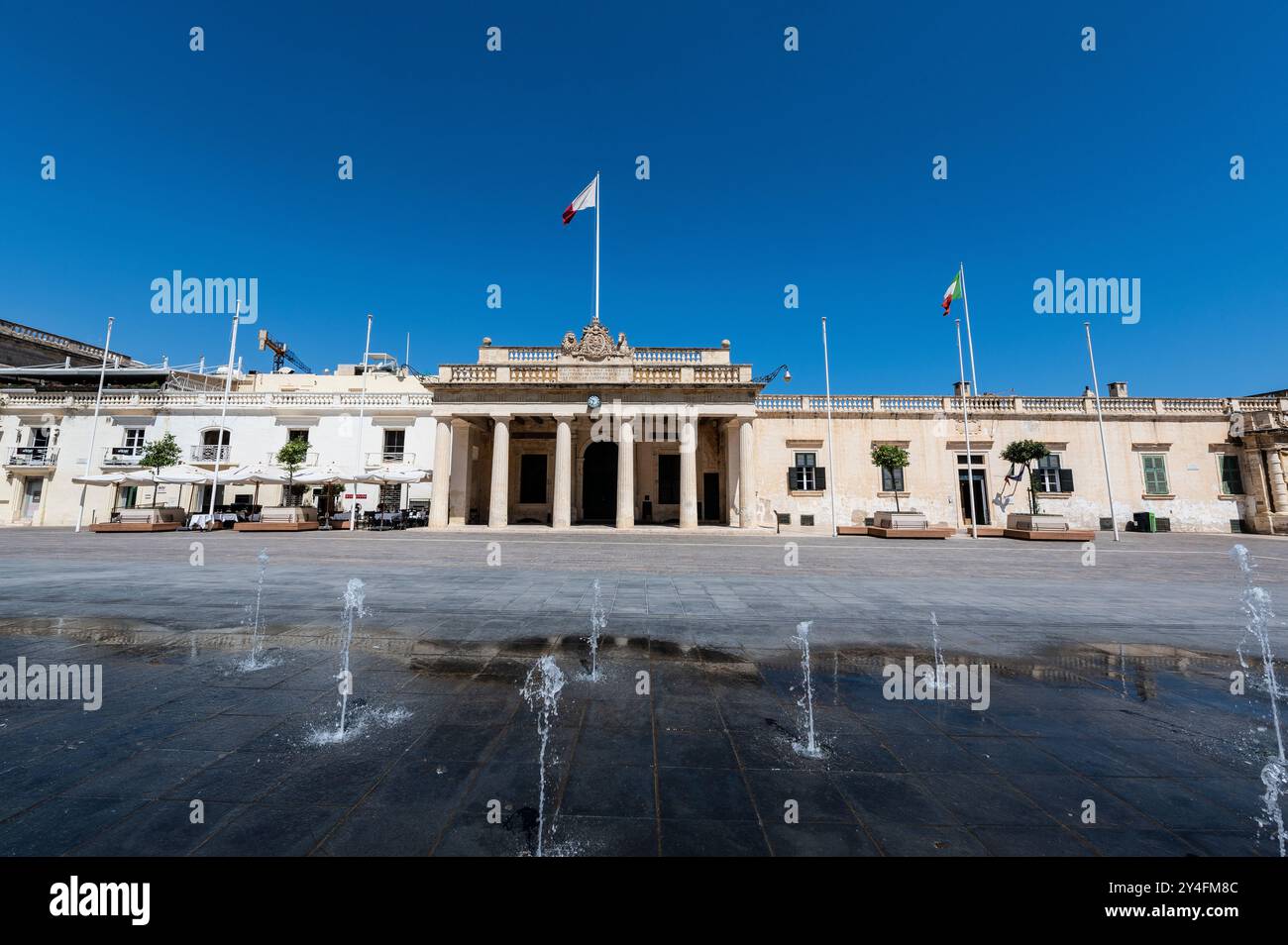 St. George’s Square in a beautiful place in the centre area of Valletta ...