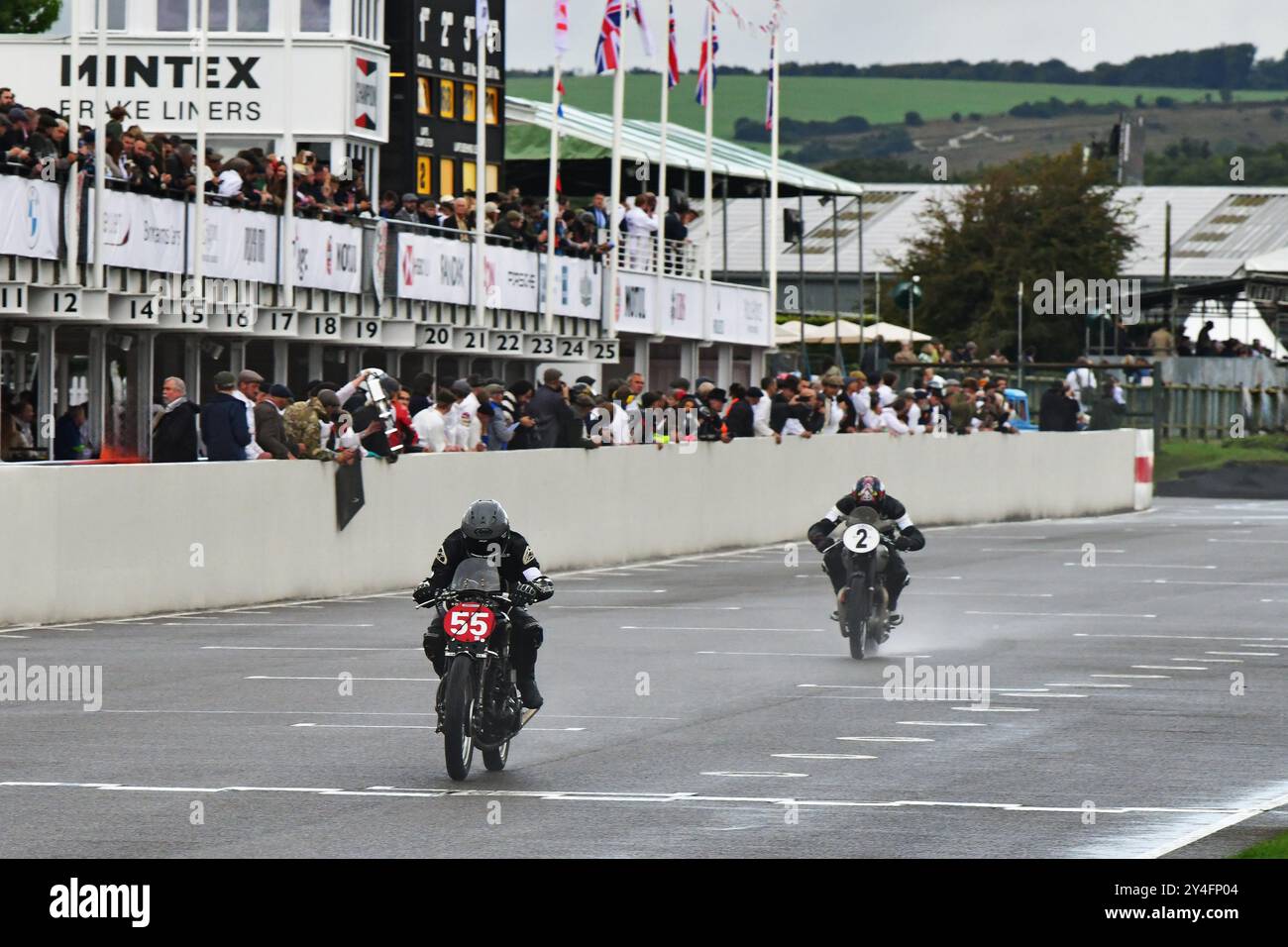 Ben Kingham, Josh Brookes, Vincent Black Shadow, Barry Sheene Memorial ...