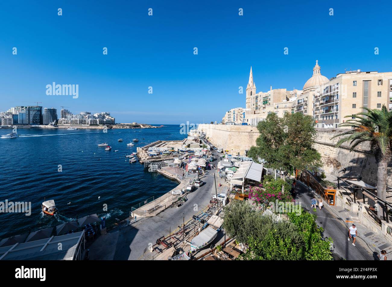 Valletta sliema ferry capital hi-res stock photography and images - Alamy