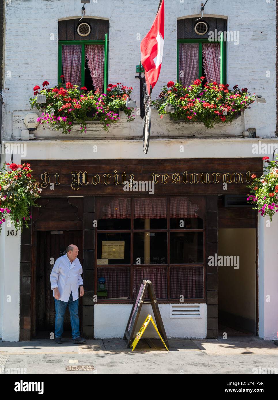 St moritz swiss restaurant soho london hi-res stock photography and ...