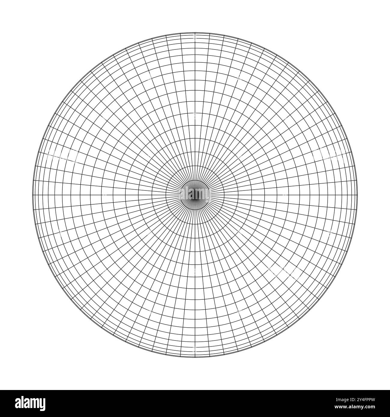 Planet Earth globe grid of meridians and parallels, or latitude and ...