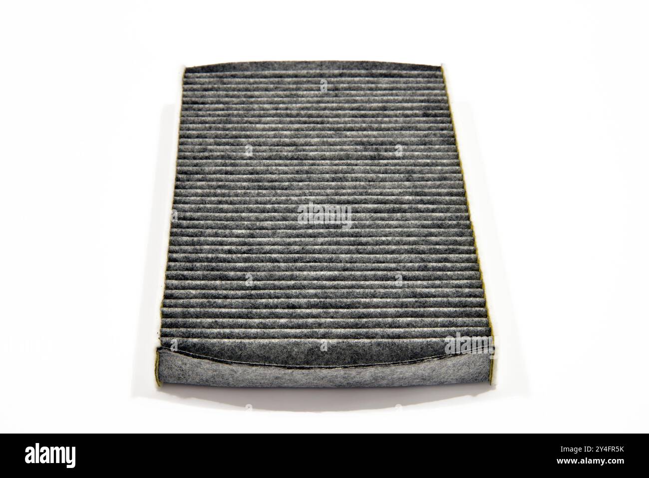 Air pollen filter on white background Stock Photo - Alamy