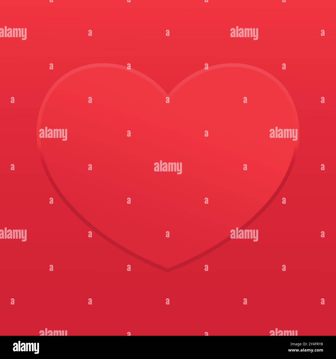 Abstract 3d red heart background. Heart shape. Red heart backdrop ...