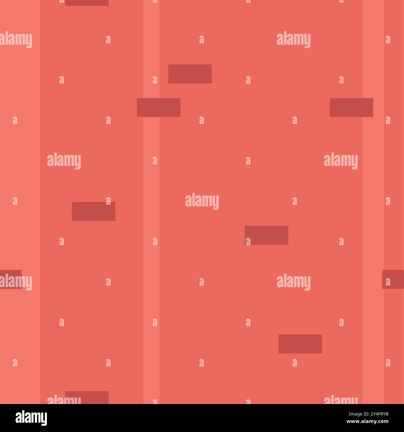 Cartoon red brick wall seamless pattern. Bricks wall cartoon background ...