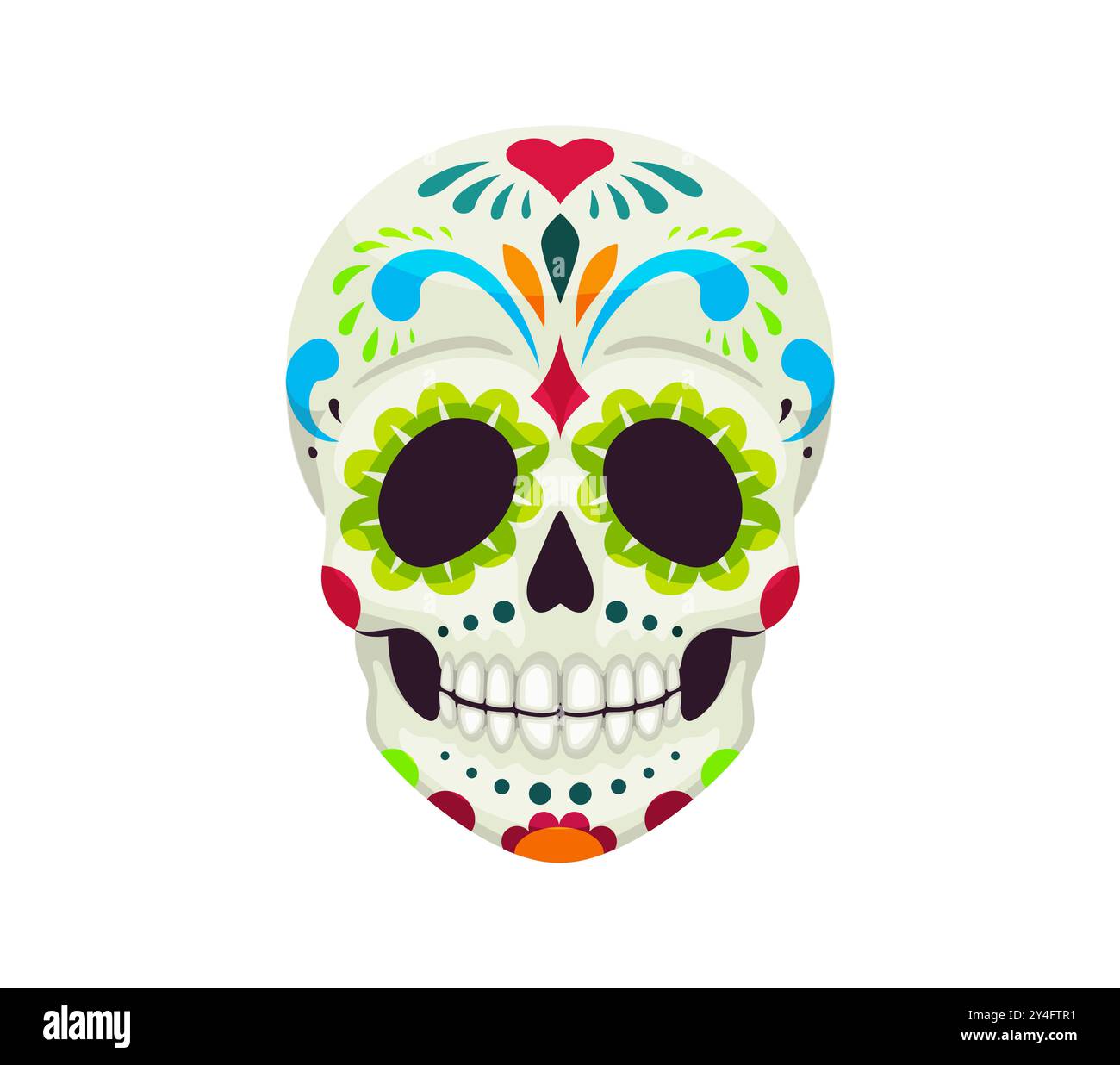 Dia De Los Muertos Skull Traditional