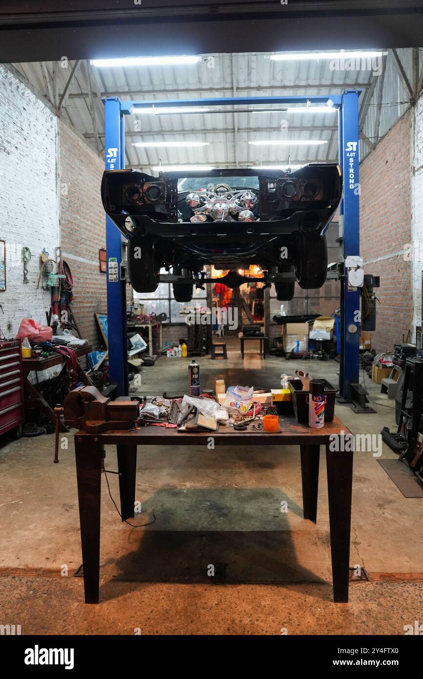 An automobile workshop for American Classic Car in the area of the ...