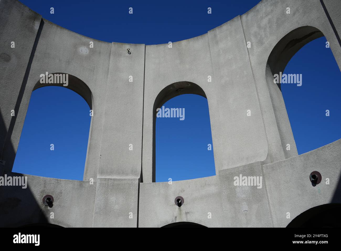 Building detail from the top of The Coit Tower Stock Photo - Alamy