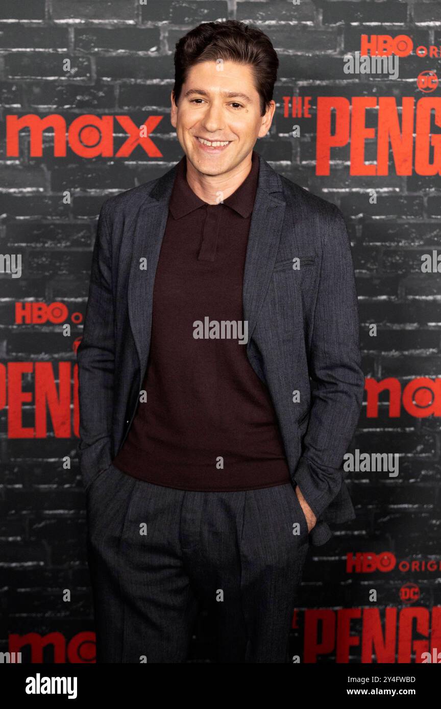 Michael Zegen bei der Premiere der HBO Max Miniserie The Penguin im Jazz at Lincoln Center. New ...