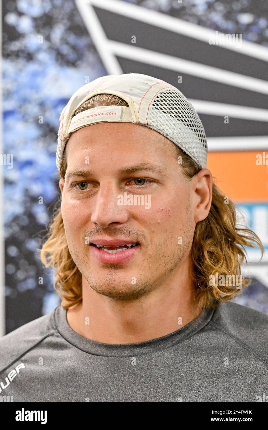 Linz, Austria. 18th Sep, 2024. LINZ, AUSTRIA - SEPTEMBER 18: Brian ...