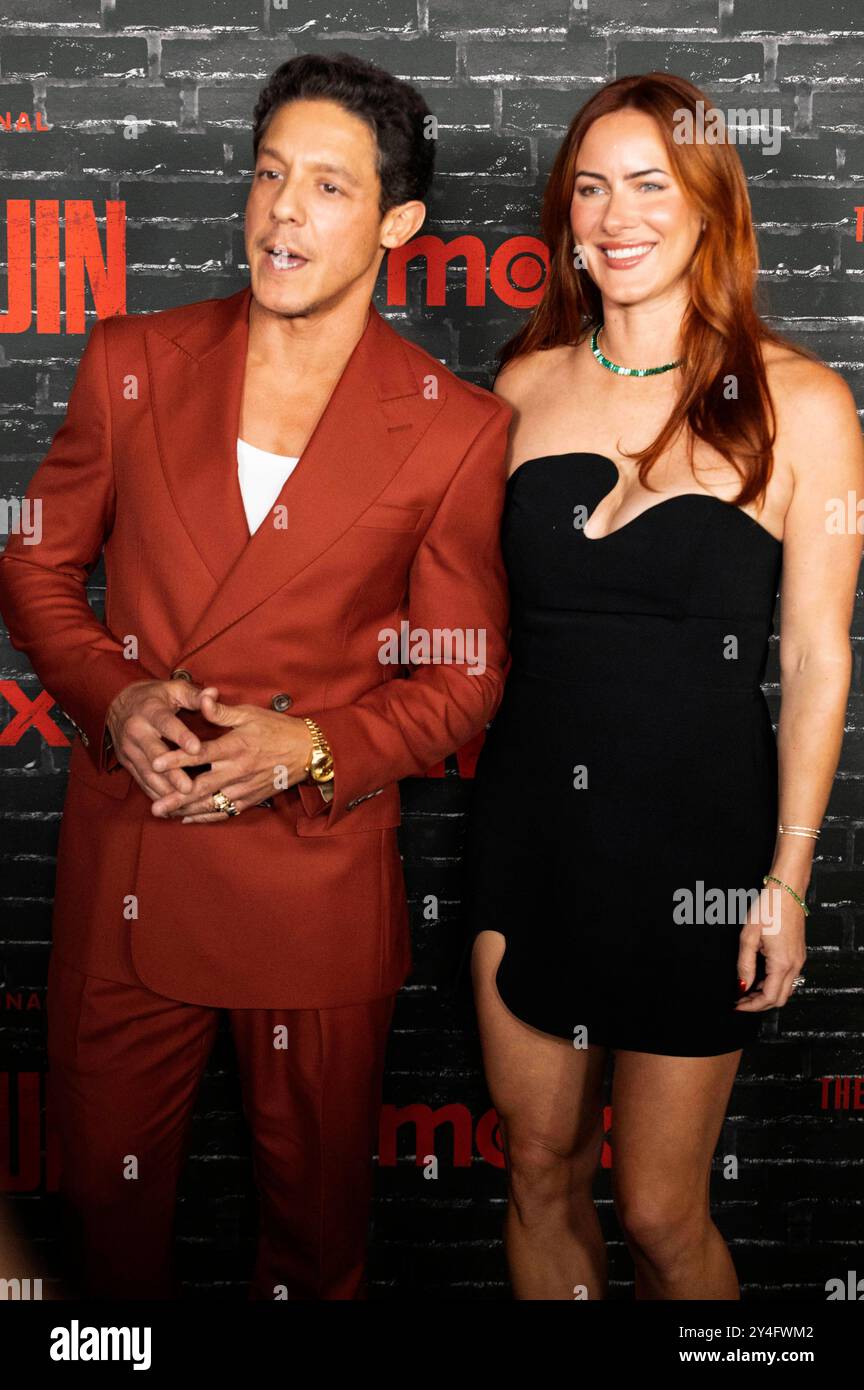 Theo Rossi mit Ehefrau Meghan McDermott bei der Premiere der HBO Max ...