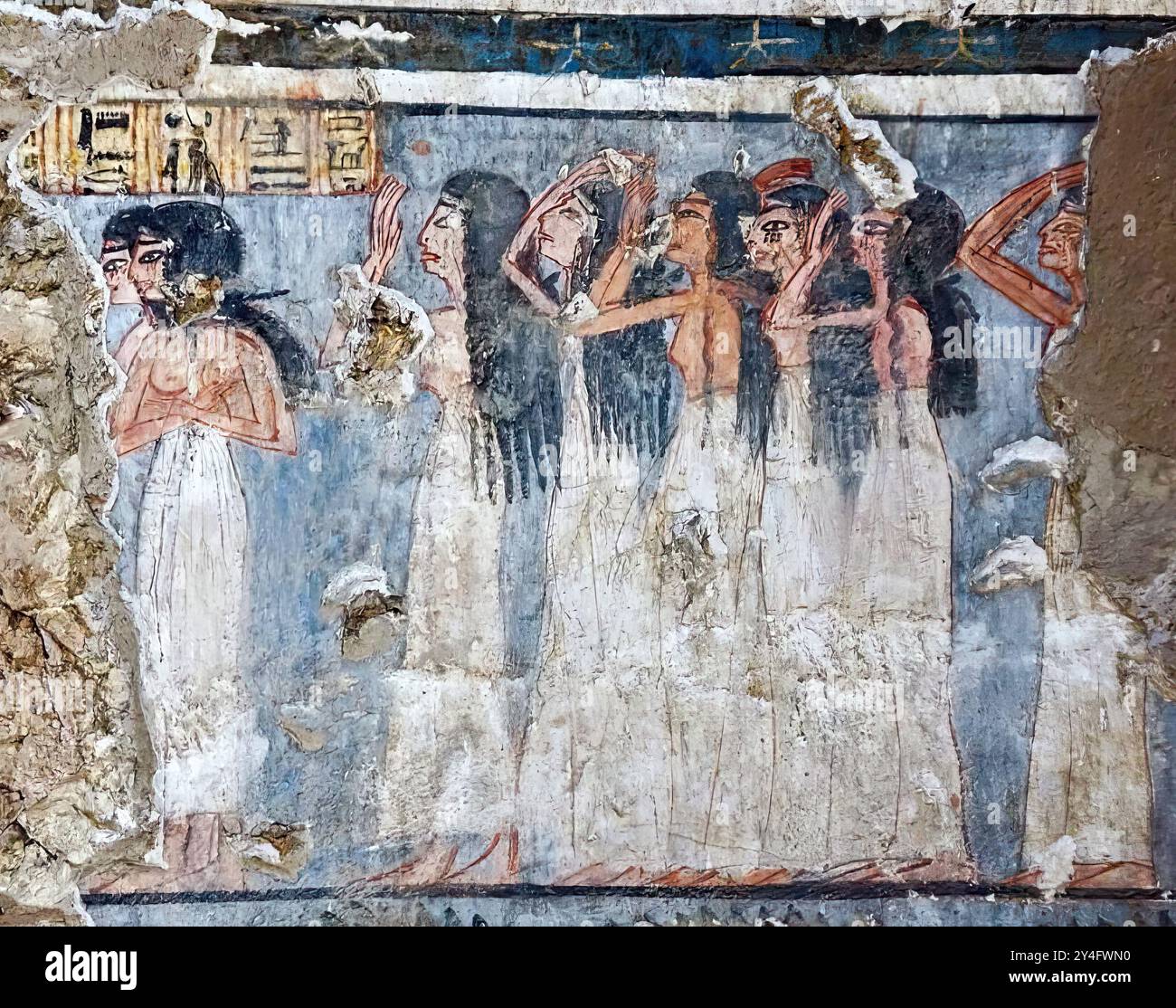 Egyptian Paintings Of Women