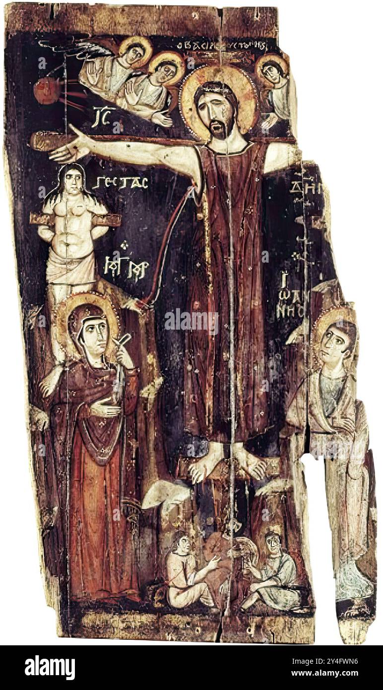 Crucifixion of christ monastery hi-res stock photography and images - Alamy