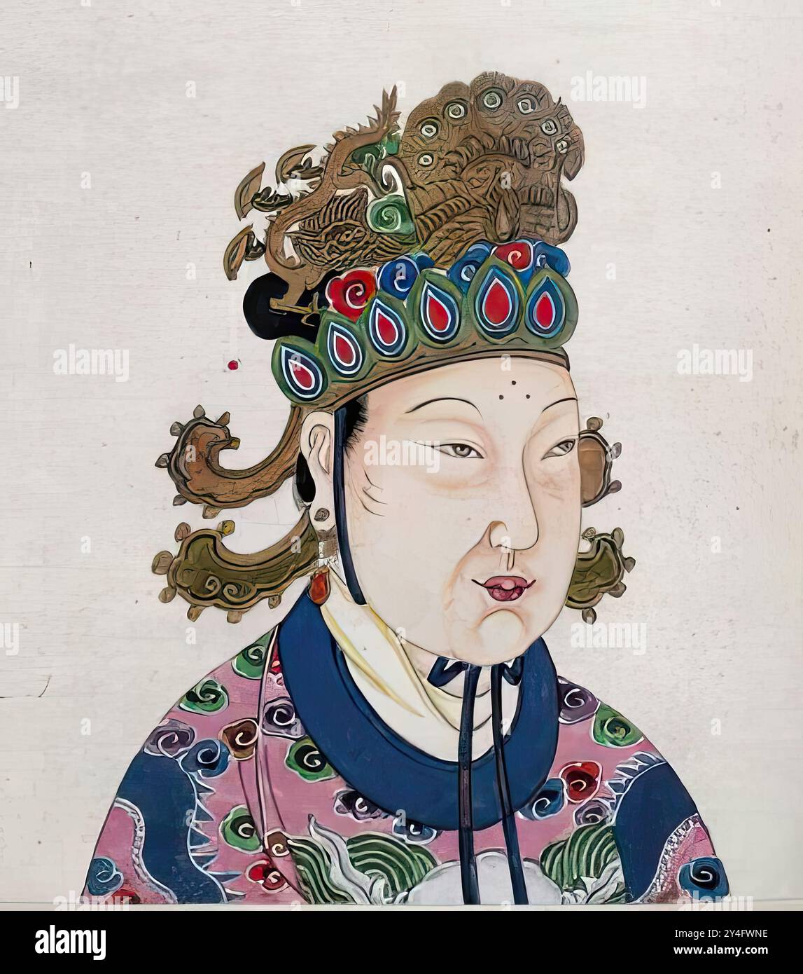 7319. Wu Zetian, the only female emperor in Chinese history ruled from ...