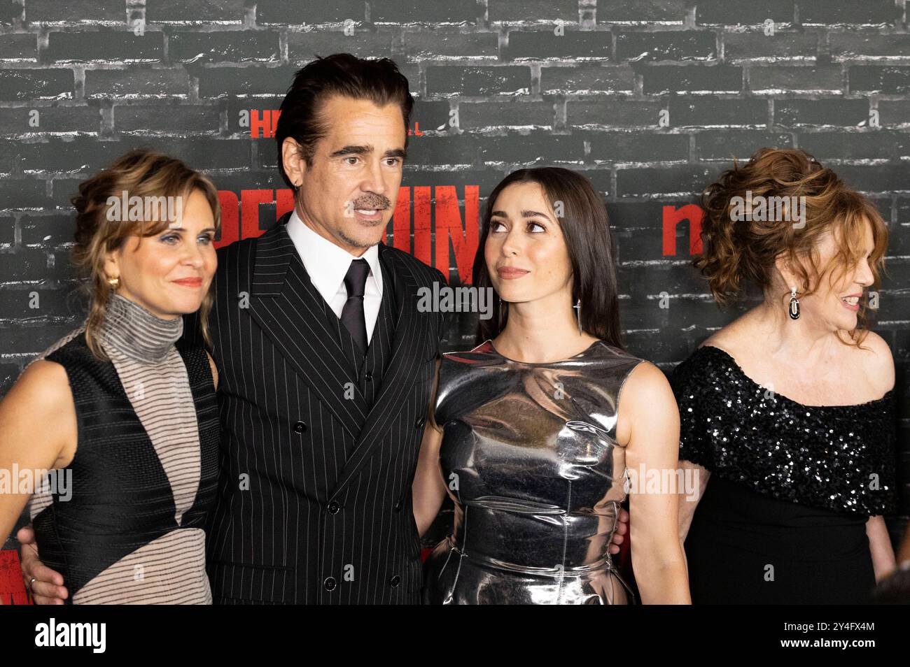 Lauren LeFranc, Colin Farrell, Cristin Milioti und Deirdre O Connell ...