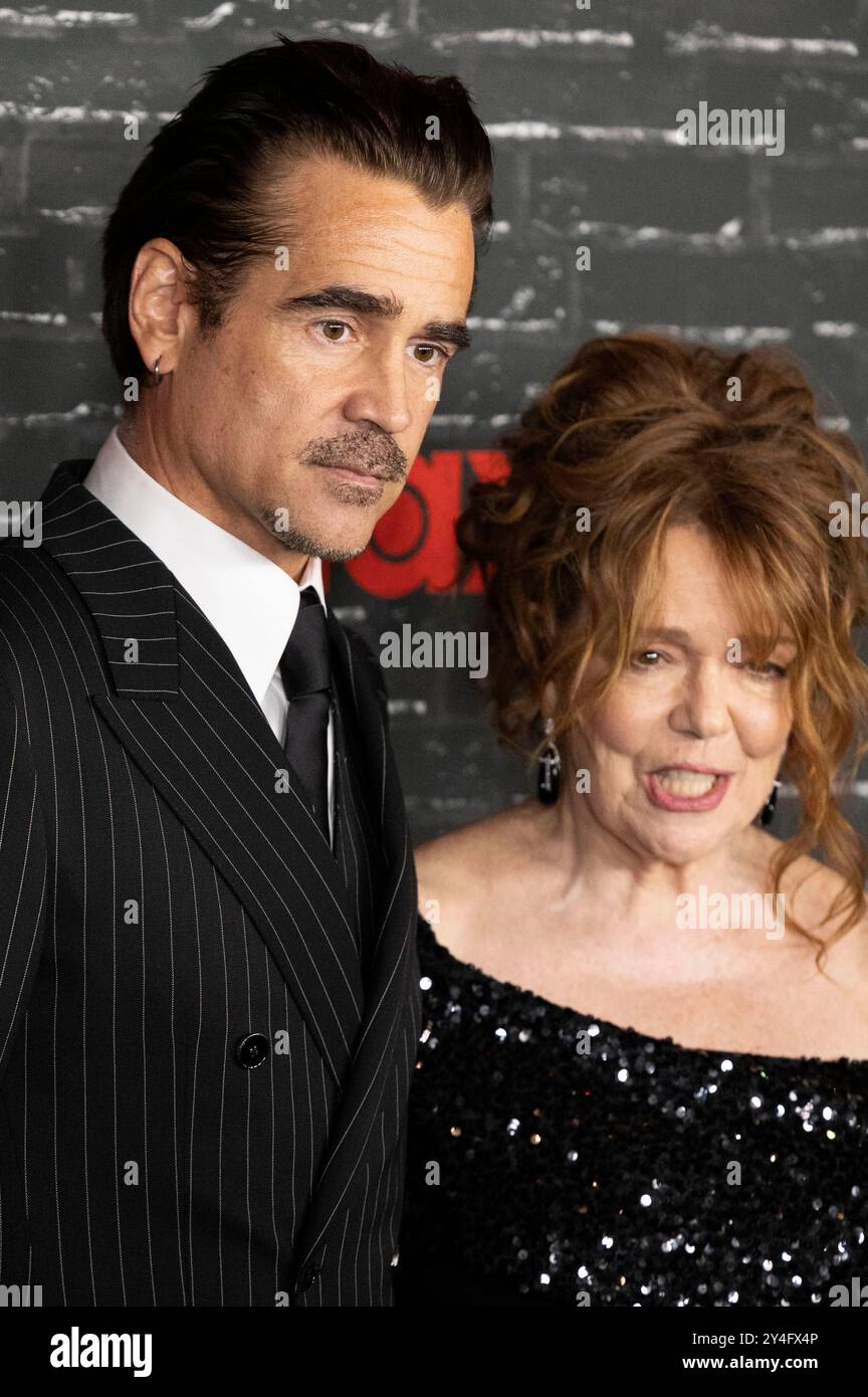 Colin Farrell und Deirdre O Connell bei der Premiere der HBO Max ...