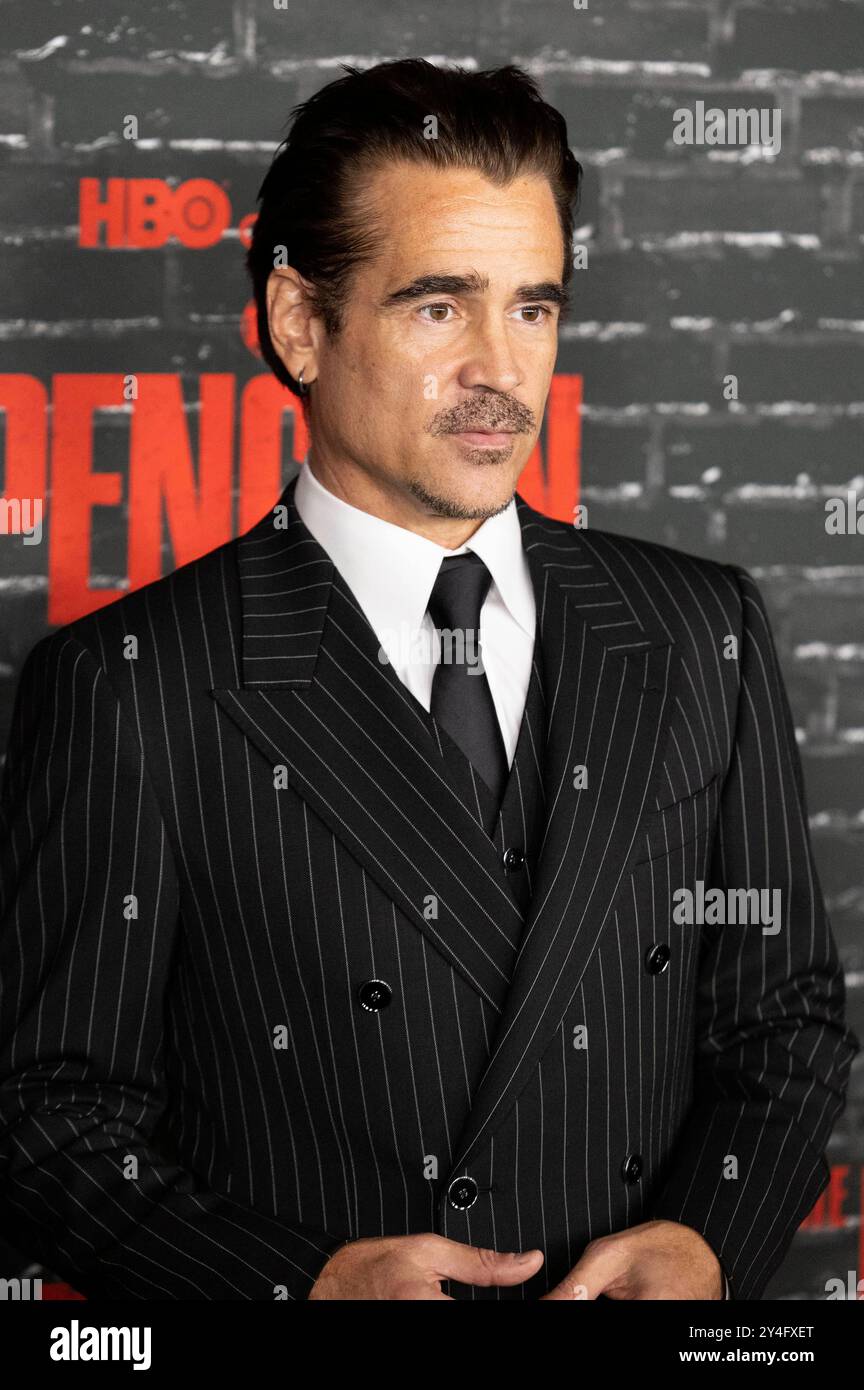Colin Farrell bei der Premiere der HBO Max Miniserie The Penguin im Jazz at Lincoln Center. New ...