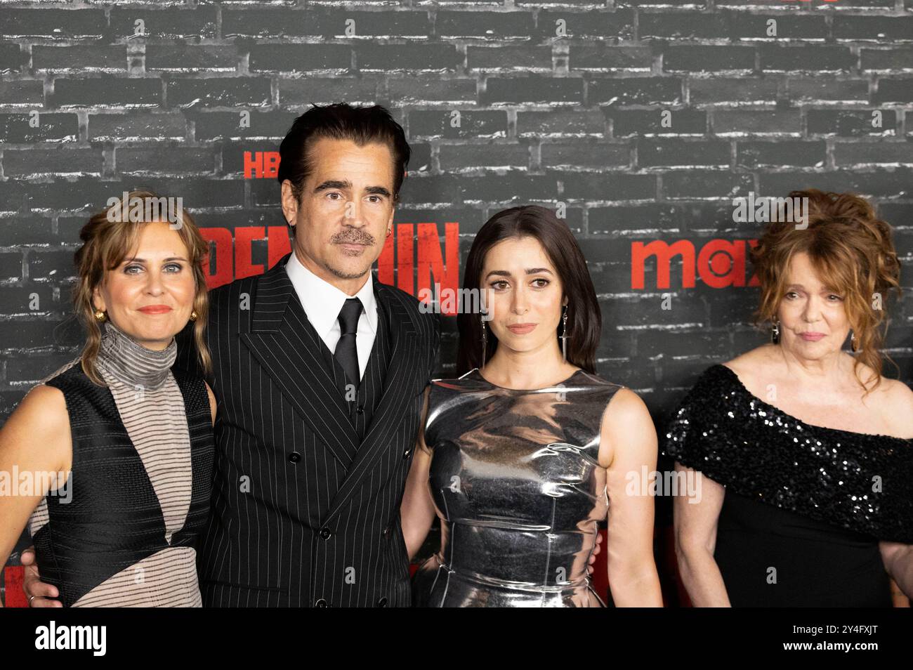 Lauren LeFranc, Colin Farrell, Cristin Milioti und Deirdre O'Connell ...