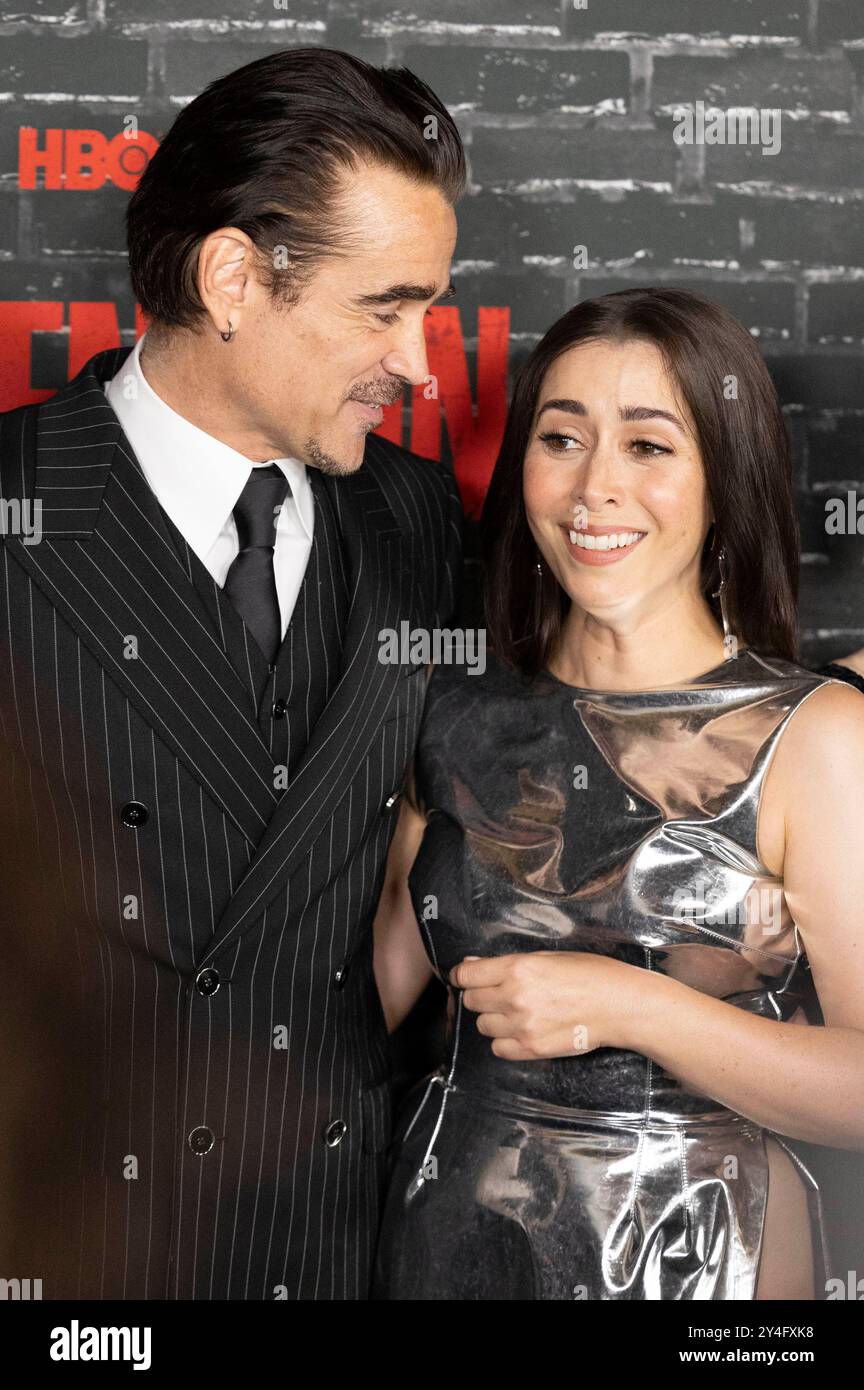 Colin Farrell und Cristin Milioti bei der Premiere der HBO Max ...