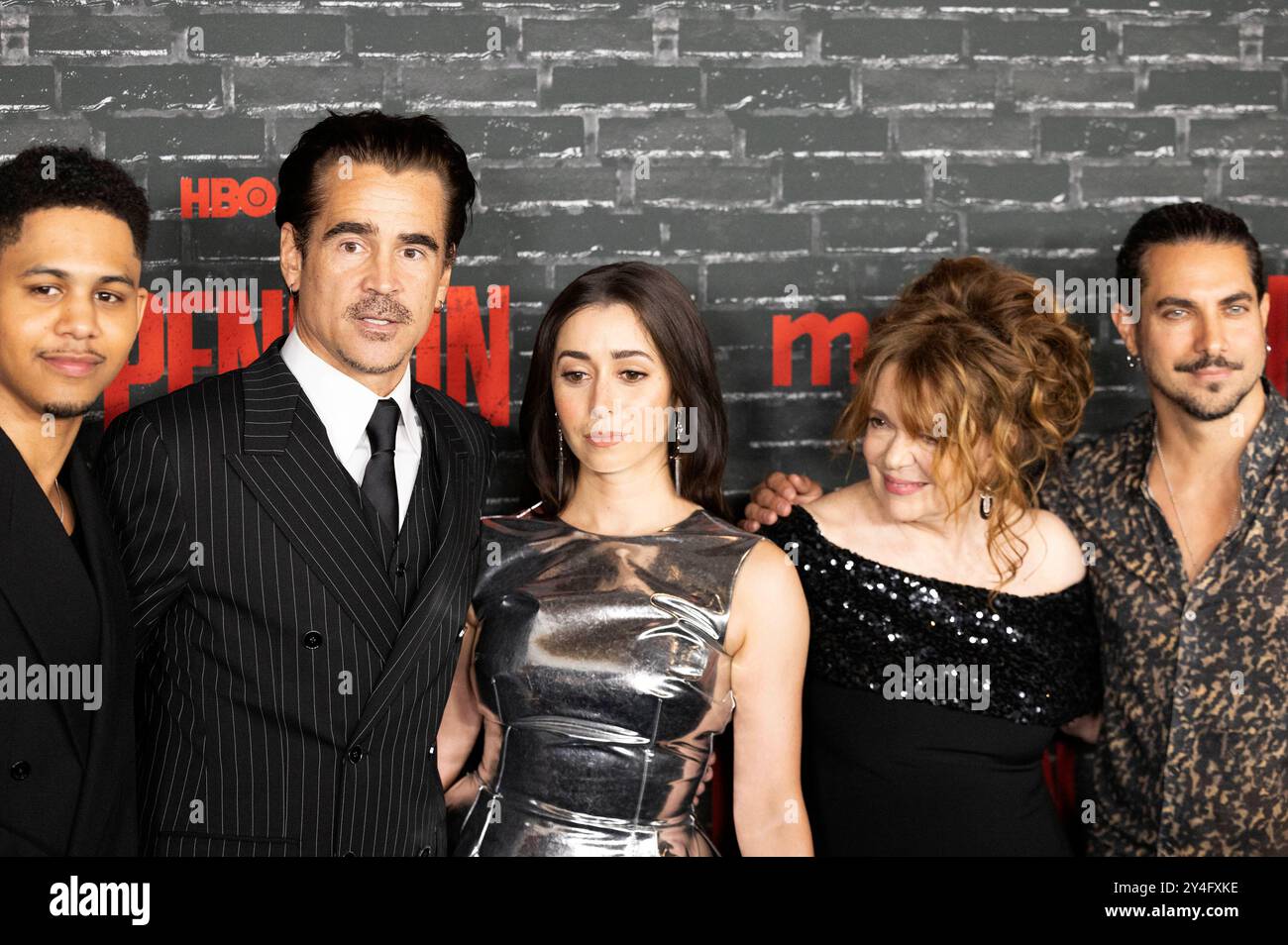 Rhenzy Feliz, Colin Farrell, Cristin Milioti, Deirdre O'Connell und ...