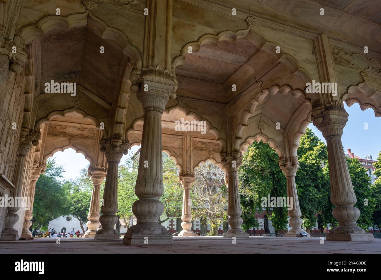 OLD DELHI, INDIA - NOVEMBER 03, 2022: Sawan Pavilion, Red Fort, Old ...