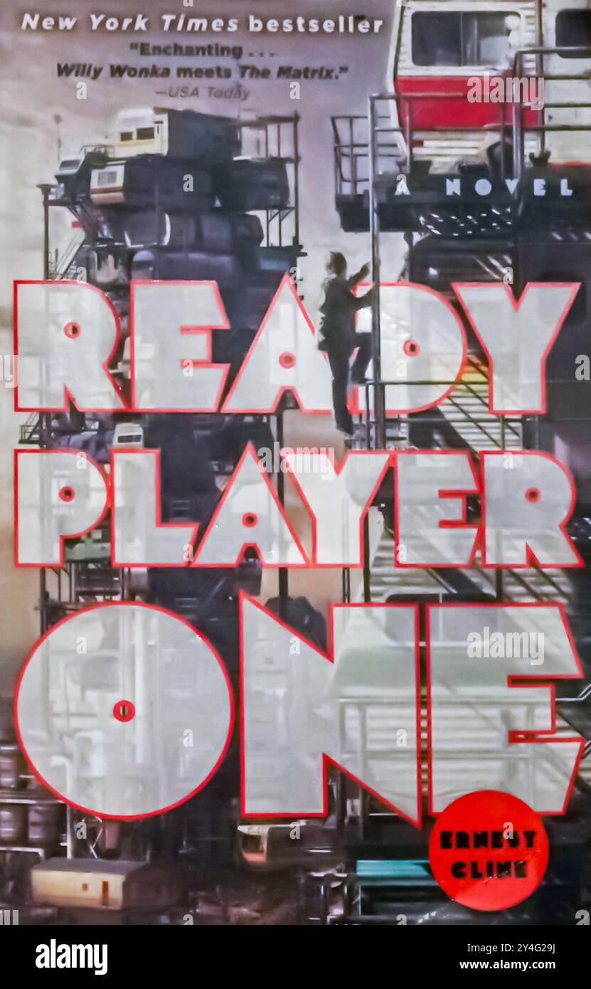 Ready Player One Novel by Ernest Cline 2011 Stock Photo - Alamy Ready Player One Novel by Ernest Cline 2011 Stock Photo - Alamy