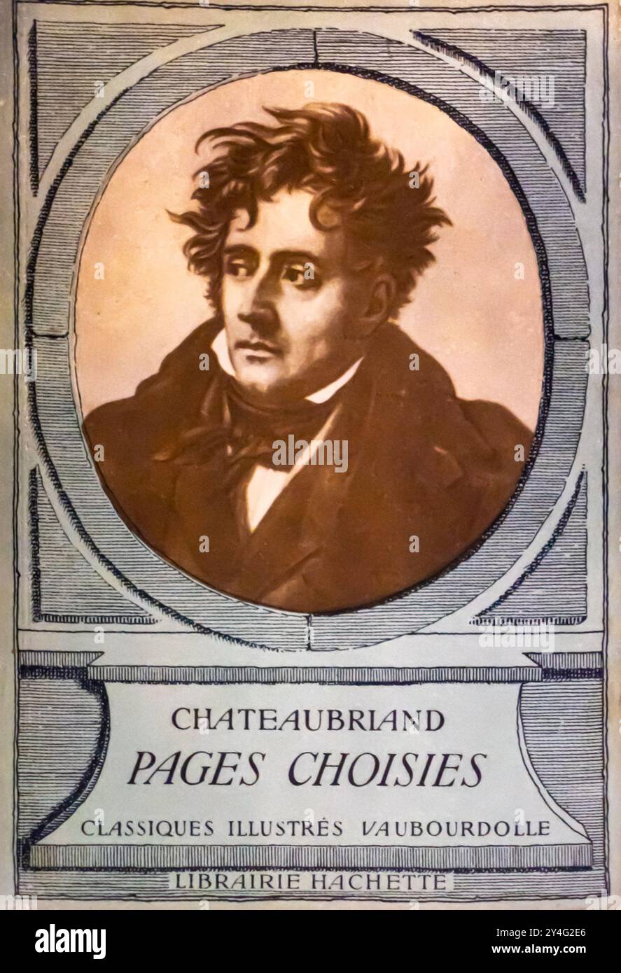 Chateaubriand francois rene de hi-res stock photography and images - Alamy