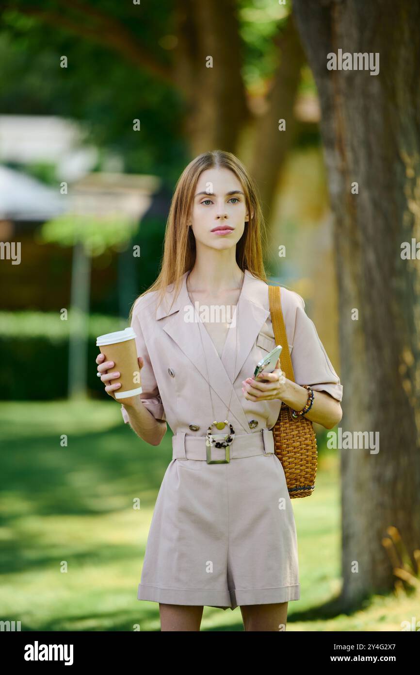 A young woman with anorexia revels in the sunshine outdoors, embracing her daily routine while ...
