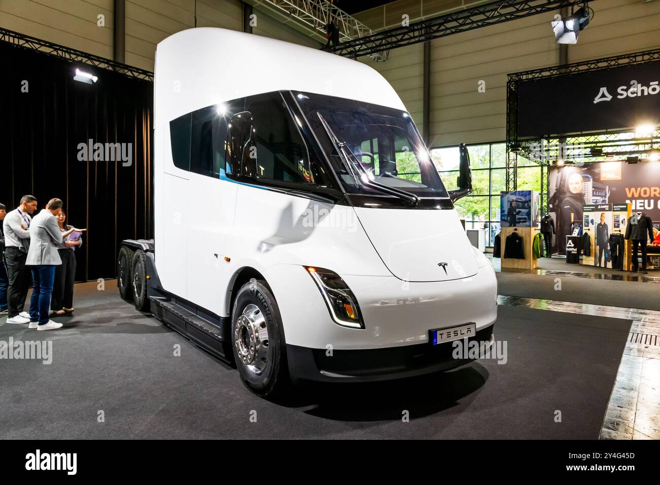 Tesla Semi electric truck at the Hannover IAA Transportation Motor Show ...