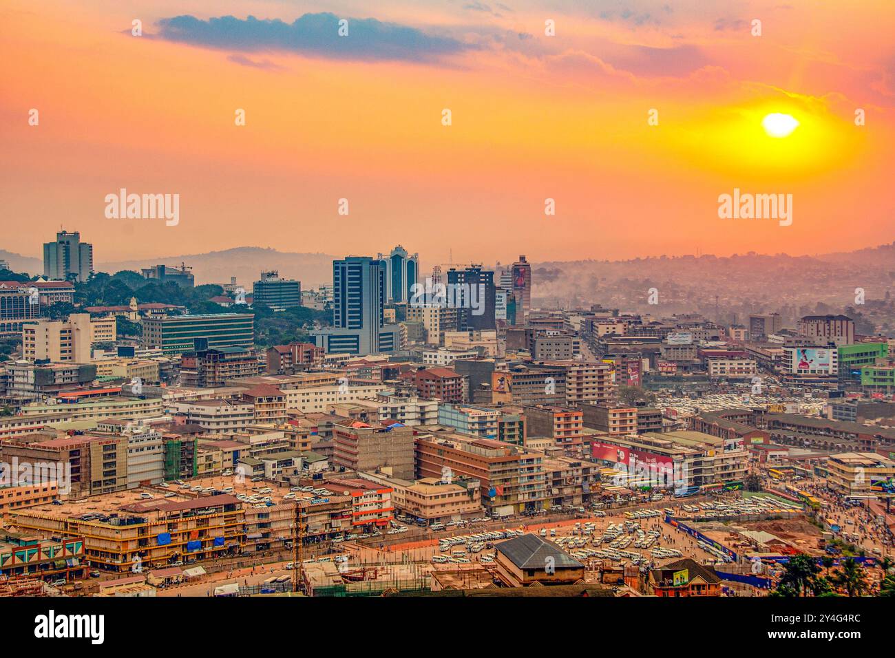 Kampala City, the Capital of Uganda Stock Photo - Alamy
