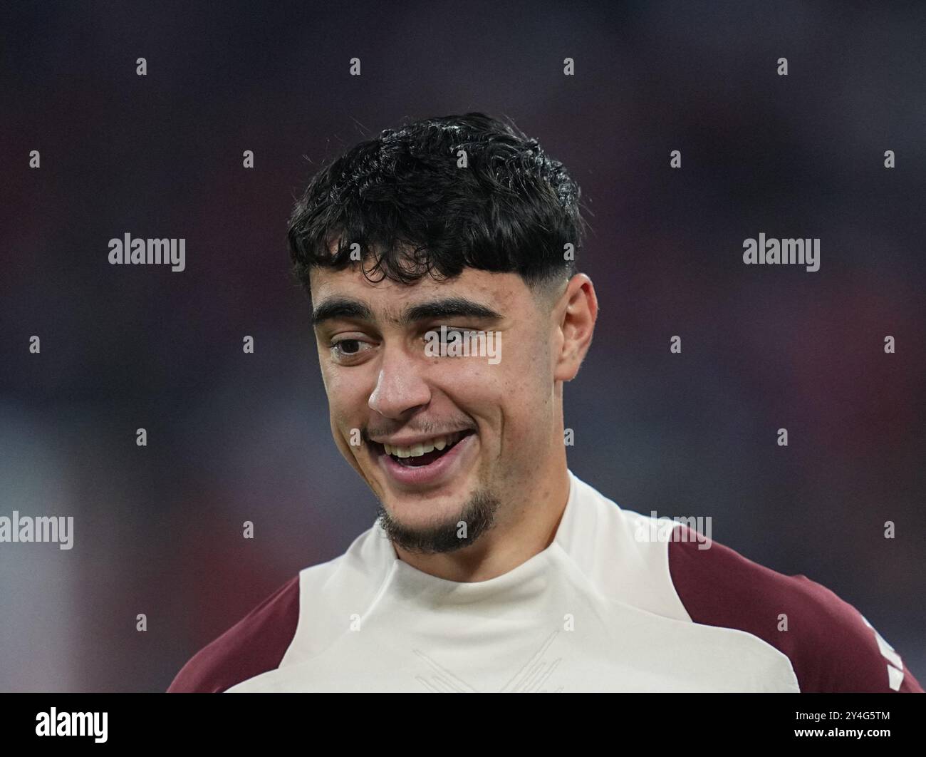 Allianz Areana, Munich, Germany. 17th Sep, 2024. Aleksandar Pavlovic of ...