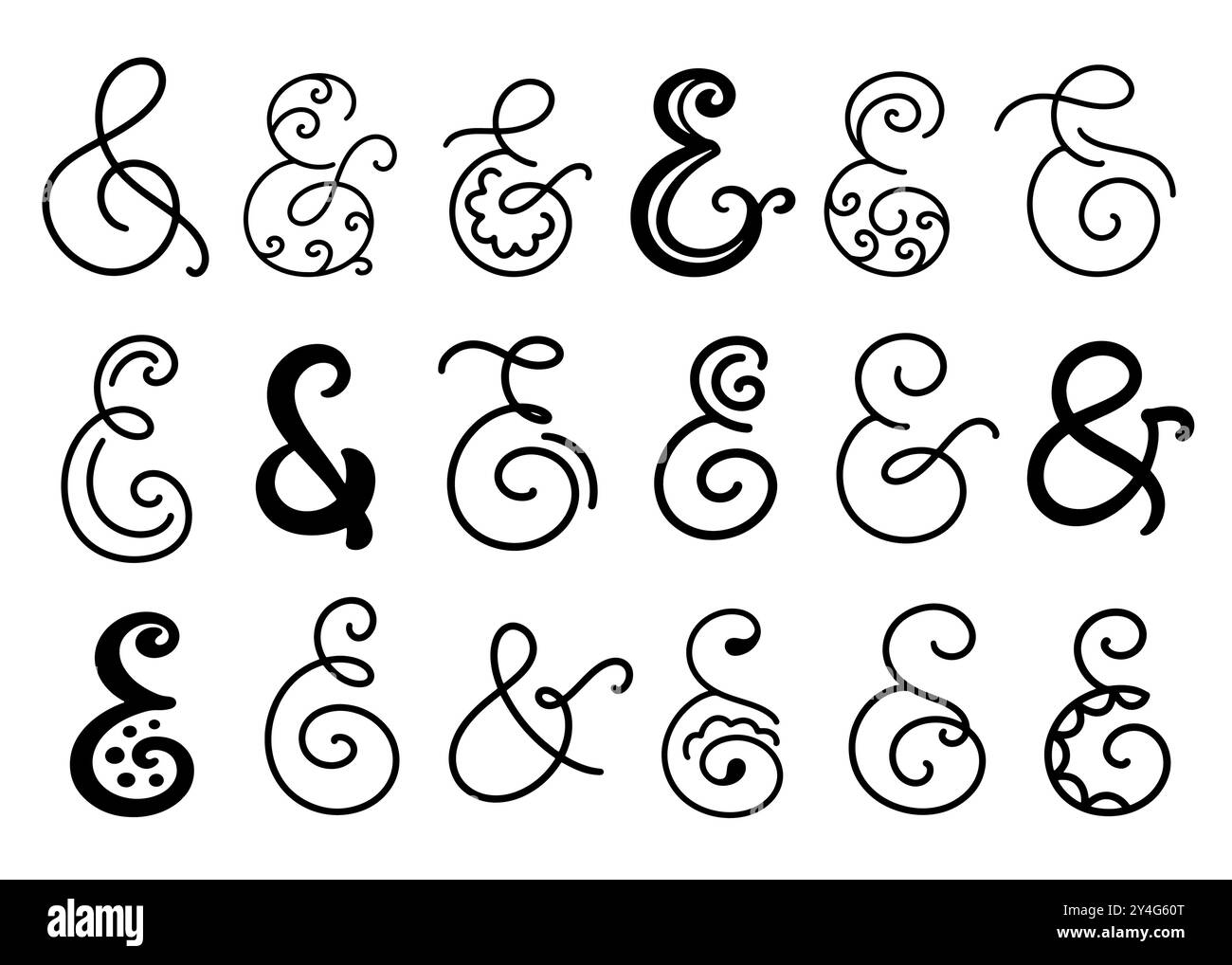 Calligraphy mark hi-res stock photography and images - Alamy