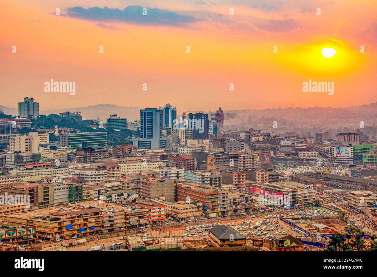 Uganda city scape hi-res stock photography and images - Alamy