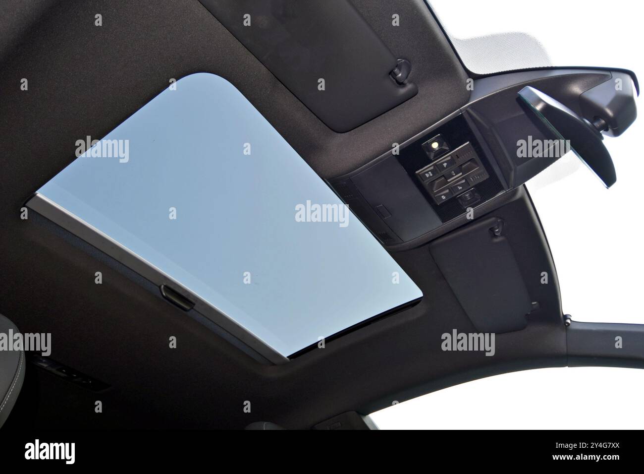 A window on the roof of a passenger car Stock Photo - Alamy
