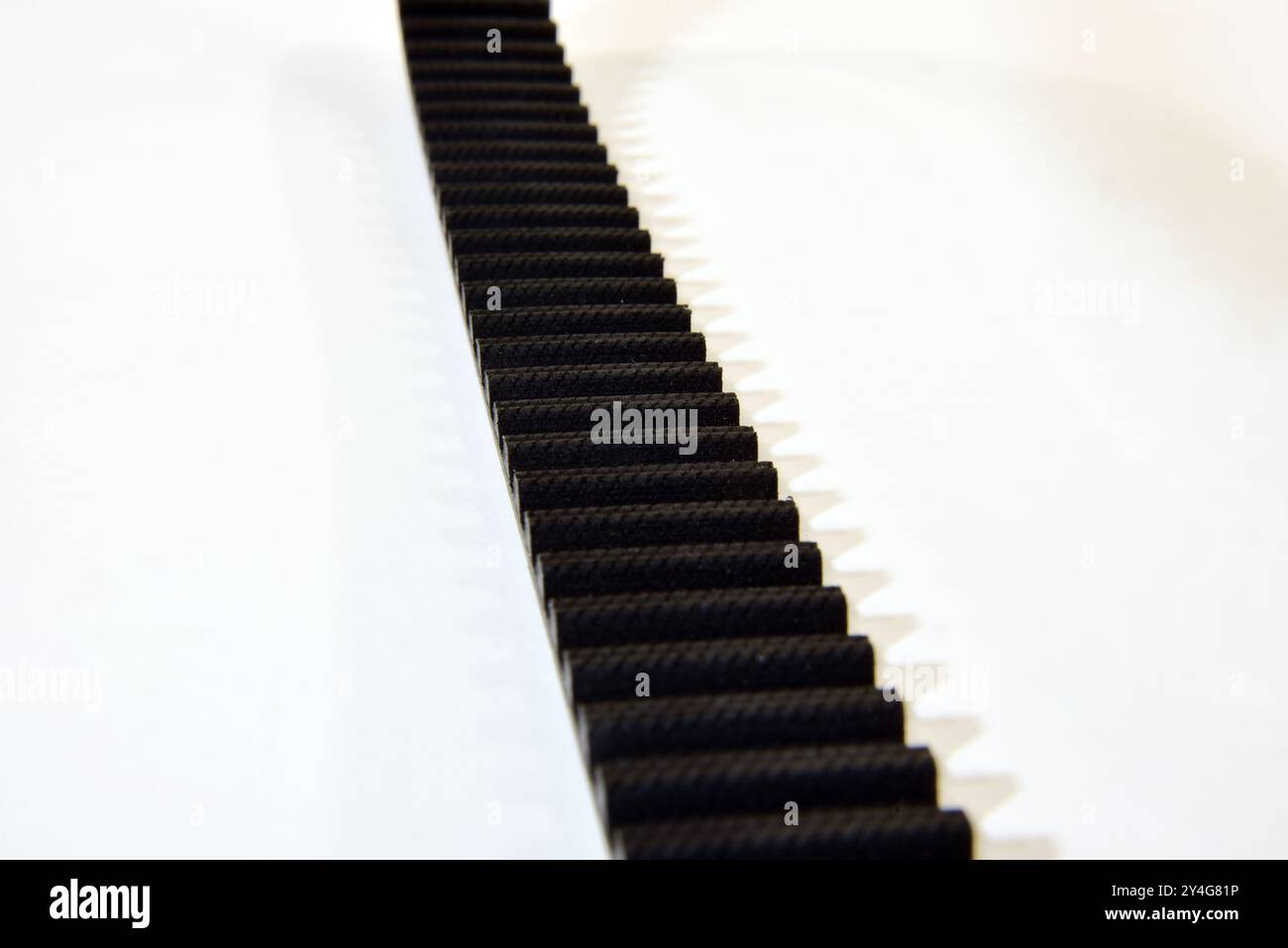 Car engine timing belt details Stock Photo - Alamy