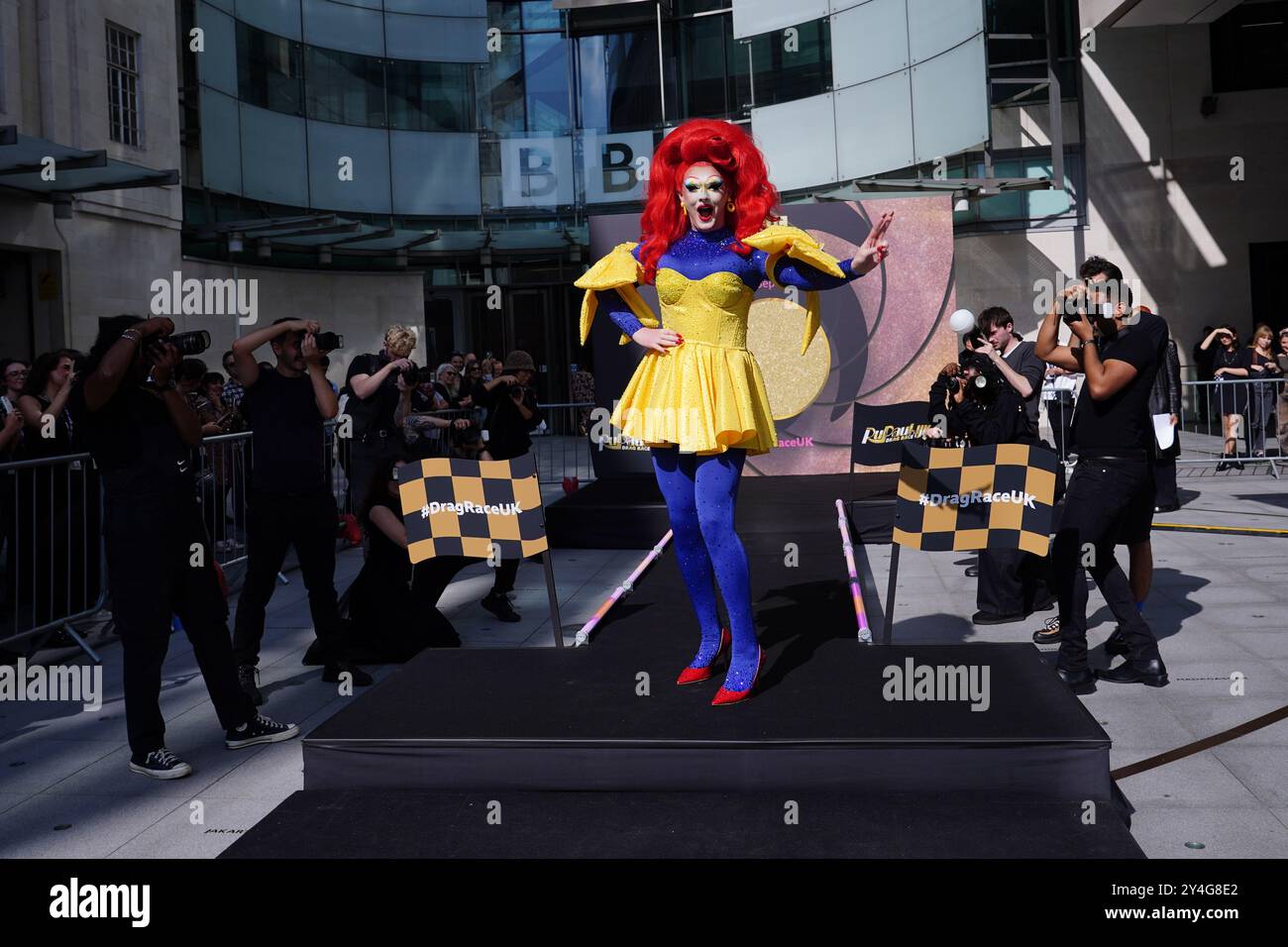 Charra Tea joins cast members for the new series of RuPaul's Drag Race ...