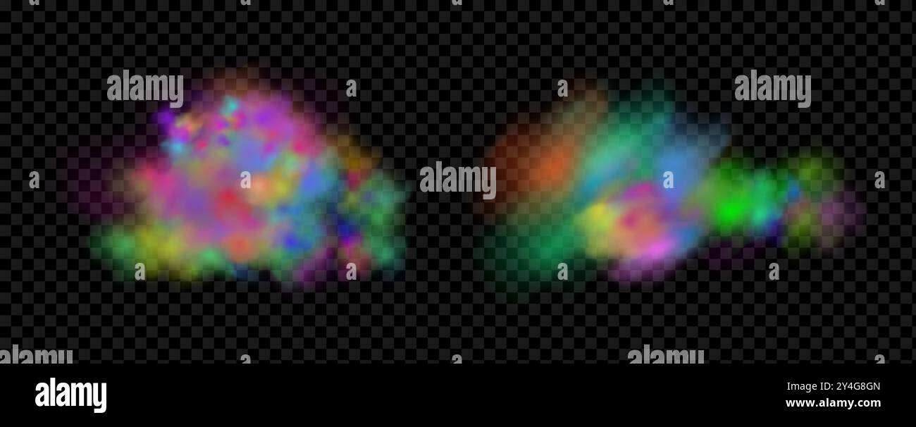 Explosions of color powder.Background of an explosion of colorful smoke ...