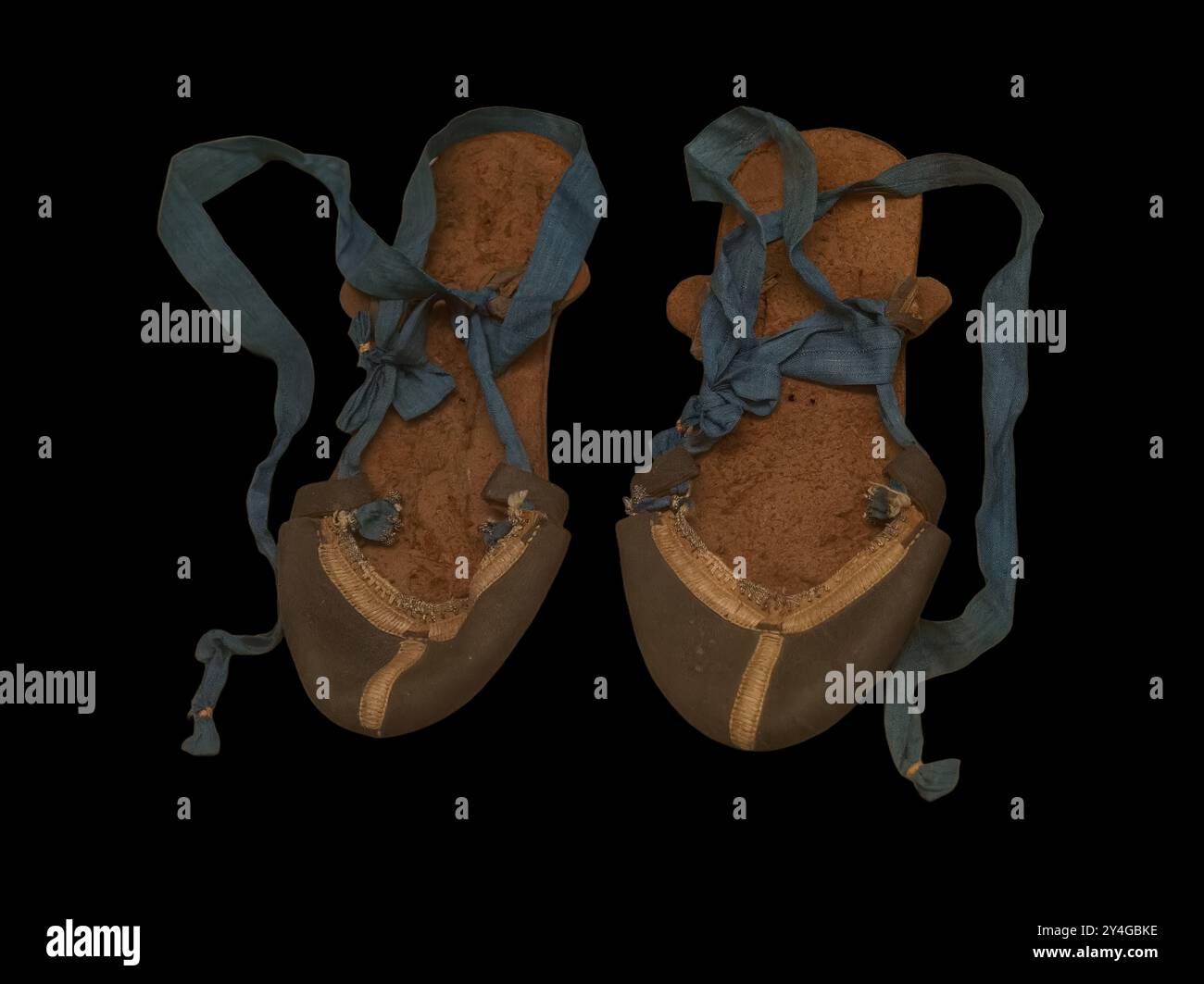 ancient indian shoes handmade in south america old footwear Stock Photo ...
