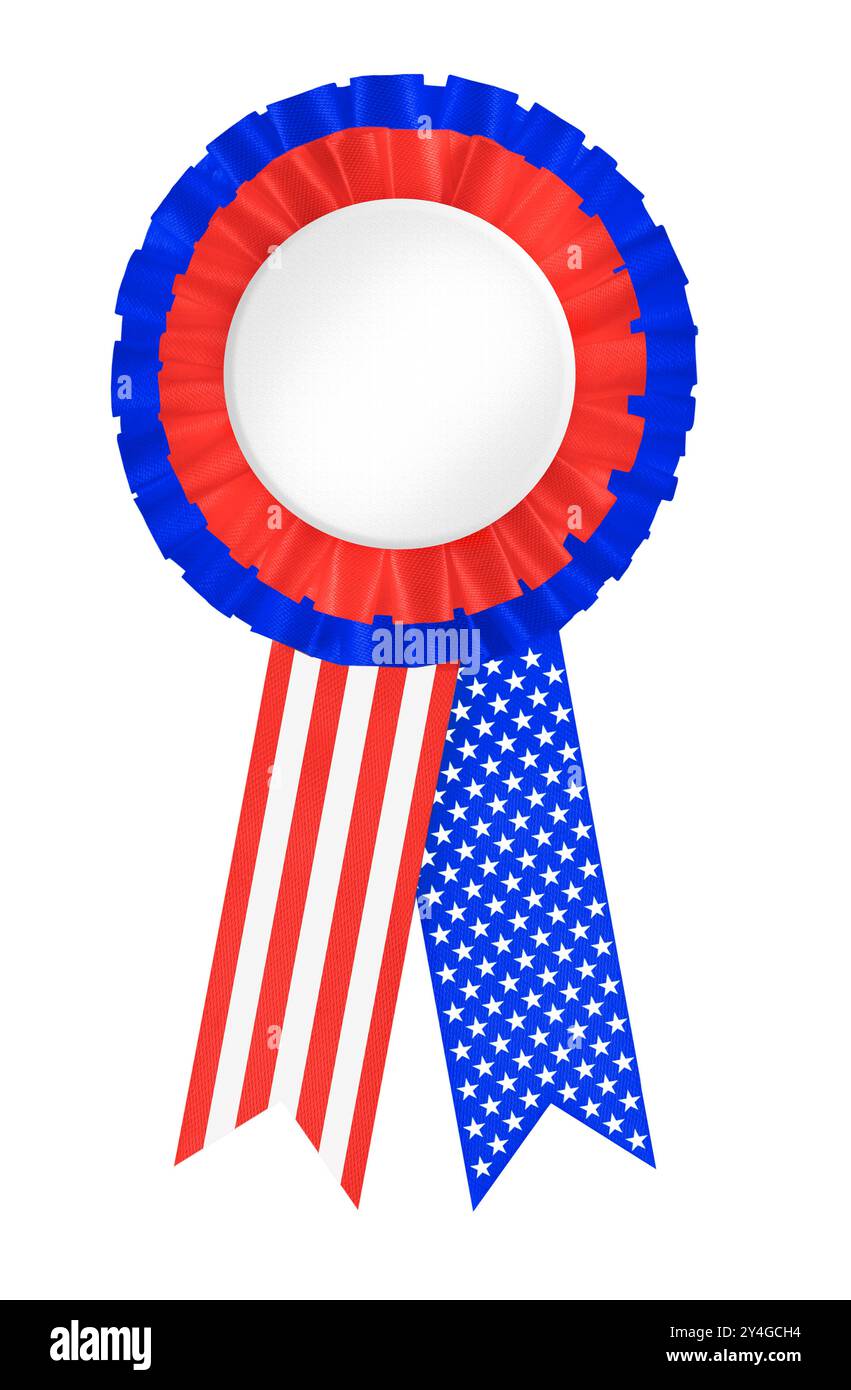 America rosette badge – USA Stars and stripes, Made In United States of ...