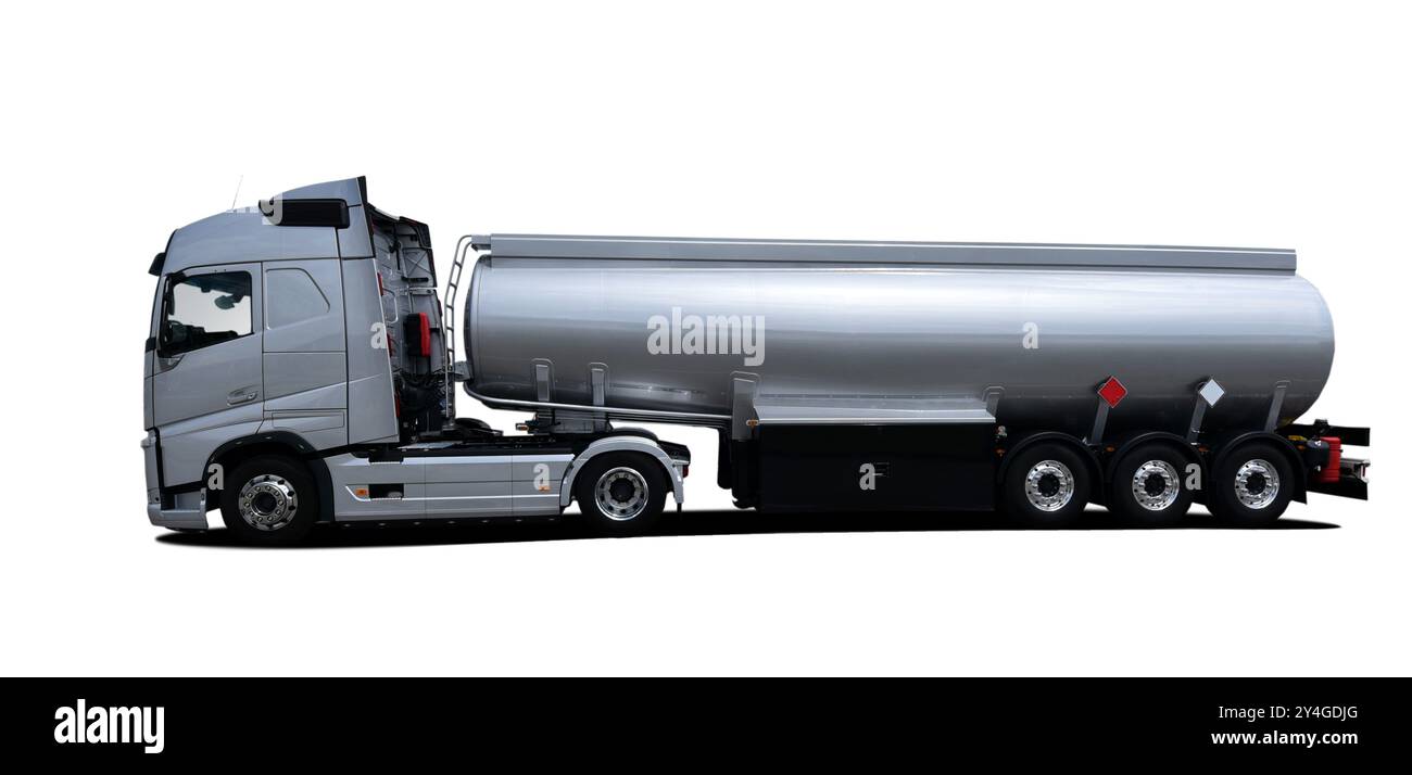 Fuel tanker truck side hi-res stock photography and images - Alamy