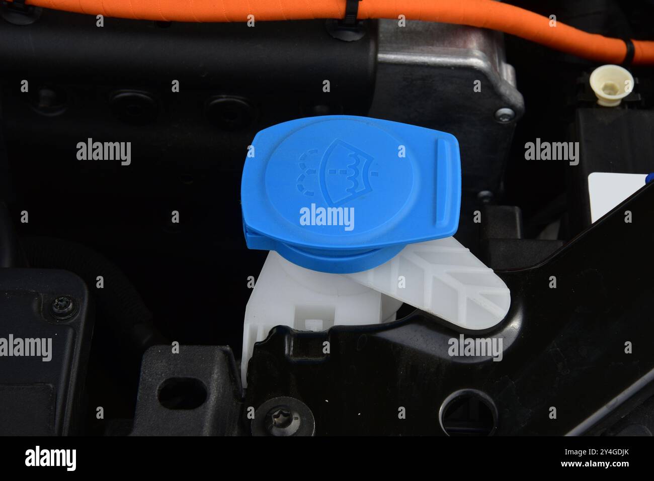 A bottle of car windshield washer fluid Stock Photo - Alamy