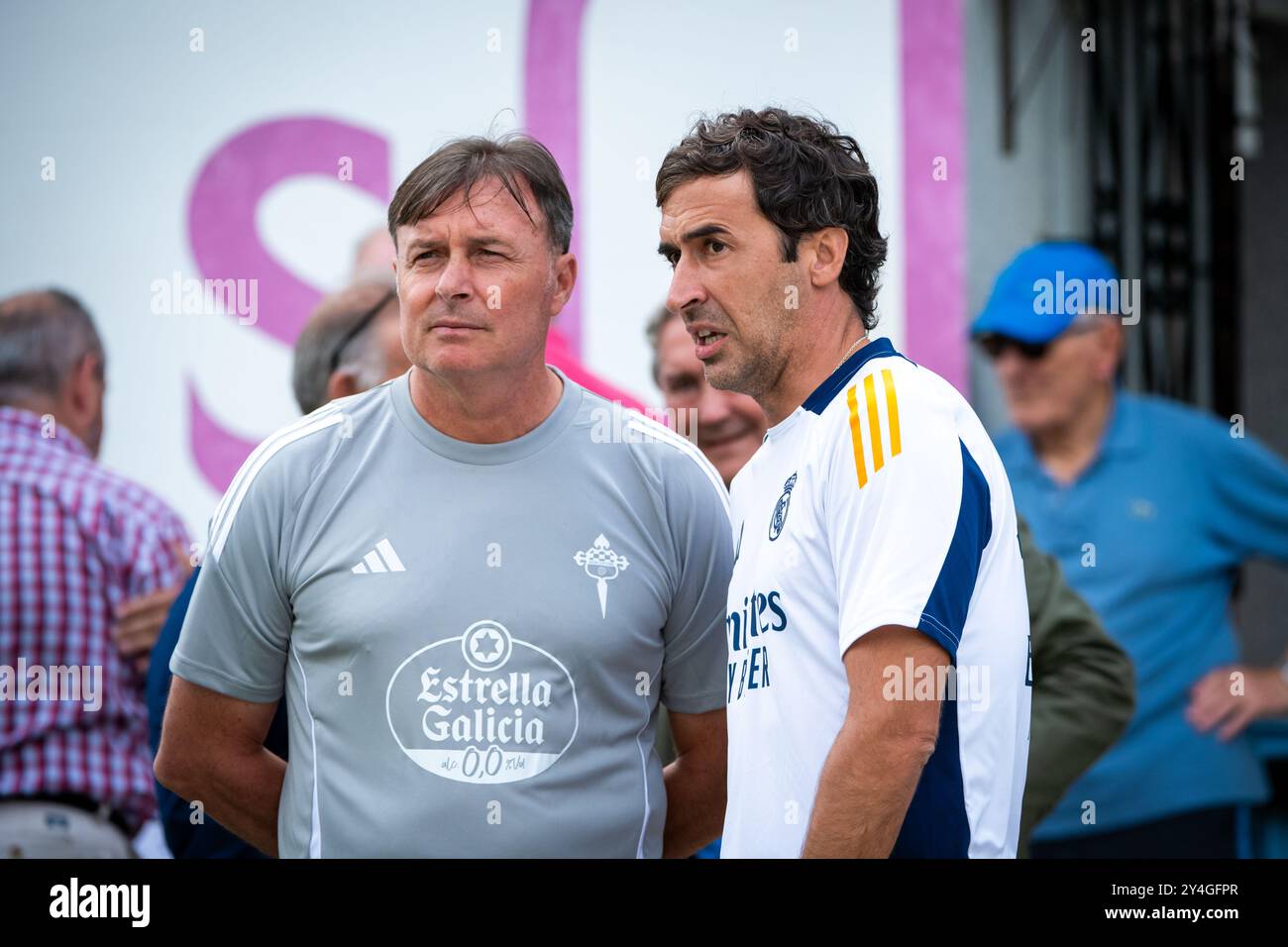 Viveiro, Spain. 01 August, 2024. Preseason match Racing Club Ferrol ...