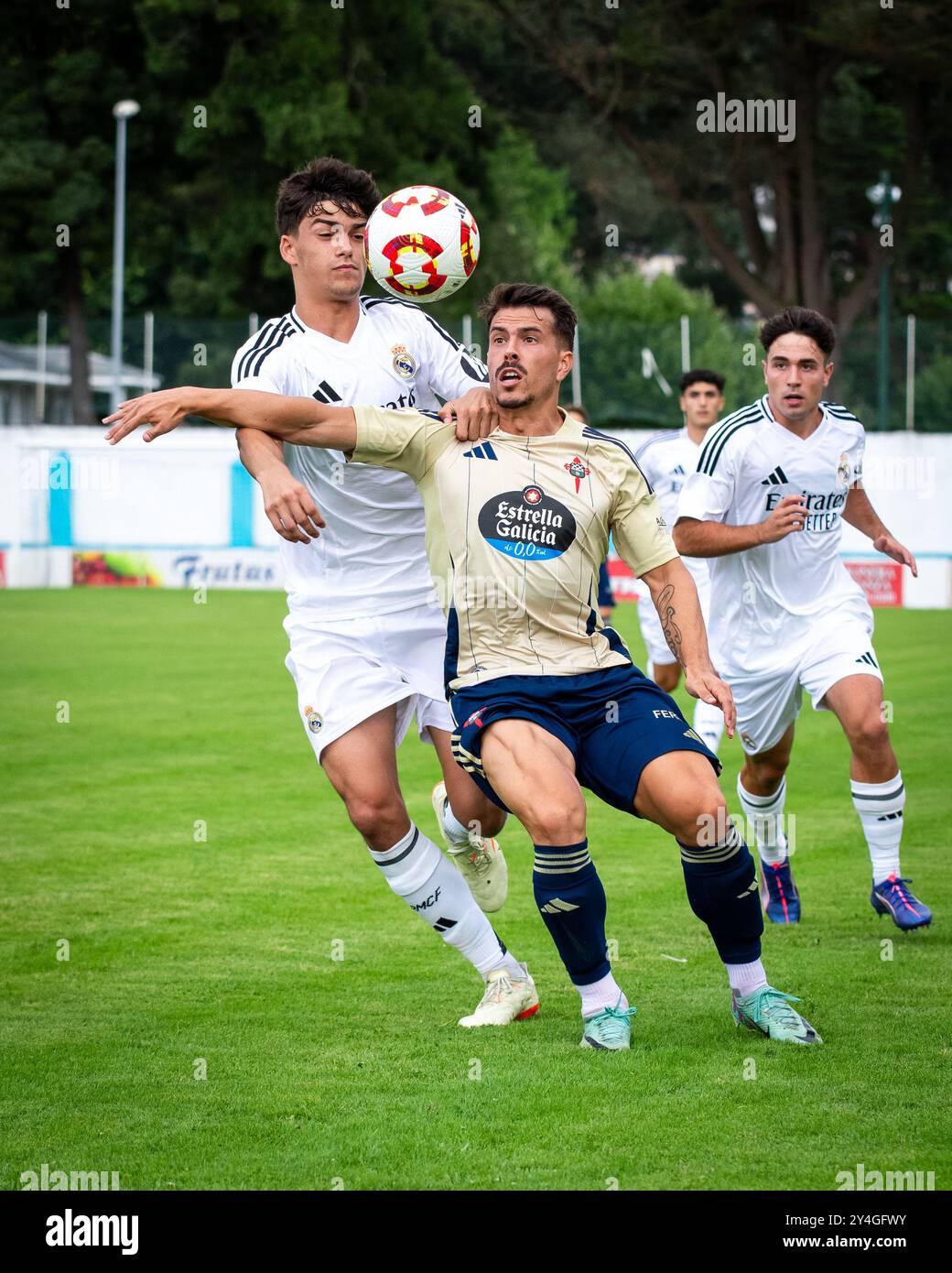 Viveiro, Spain. 01 August, 2024. Preseason match Racing Club Ferrol ...