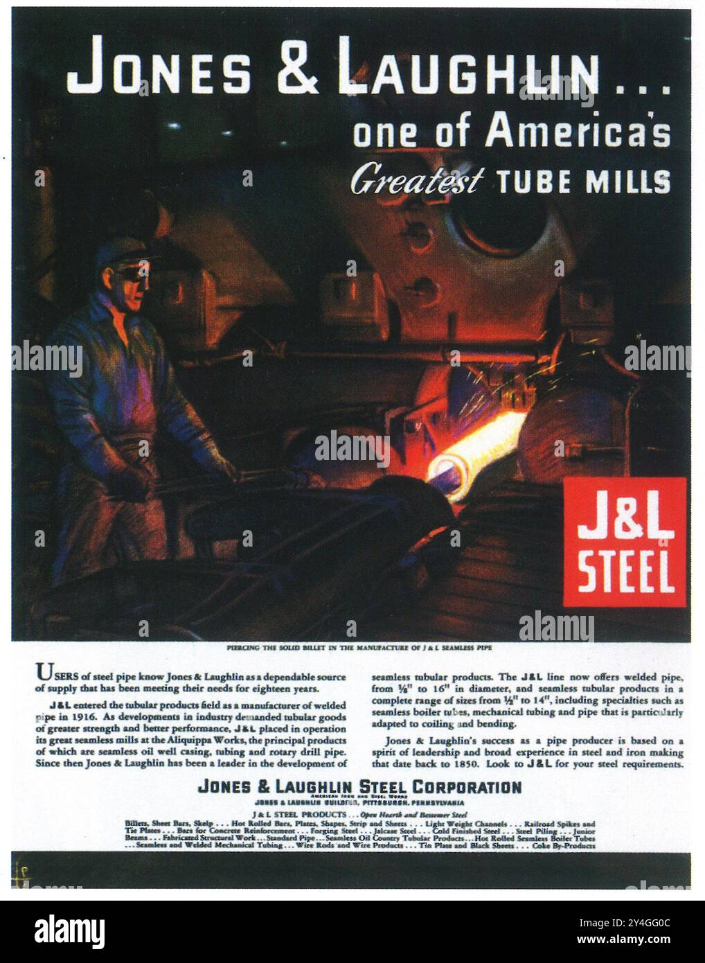 Jones and laughlin steel corporation hi-res stock photography and ...