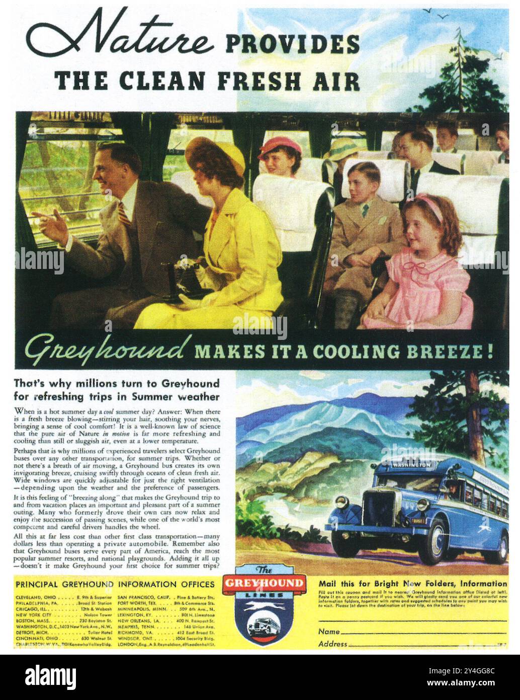 Old greyhound buses hi-res stock photography and images - Alamy