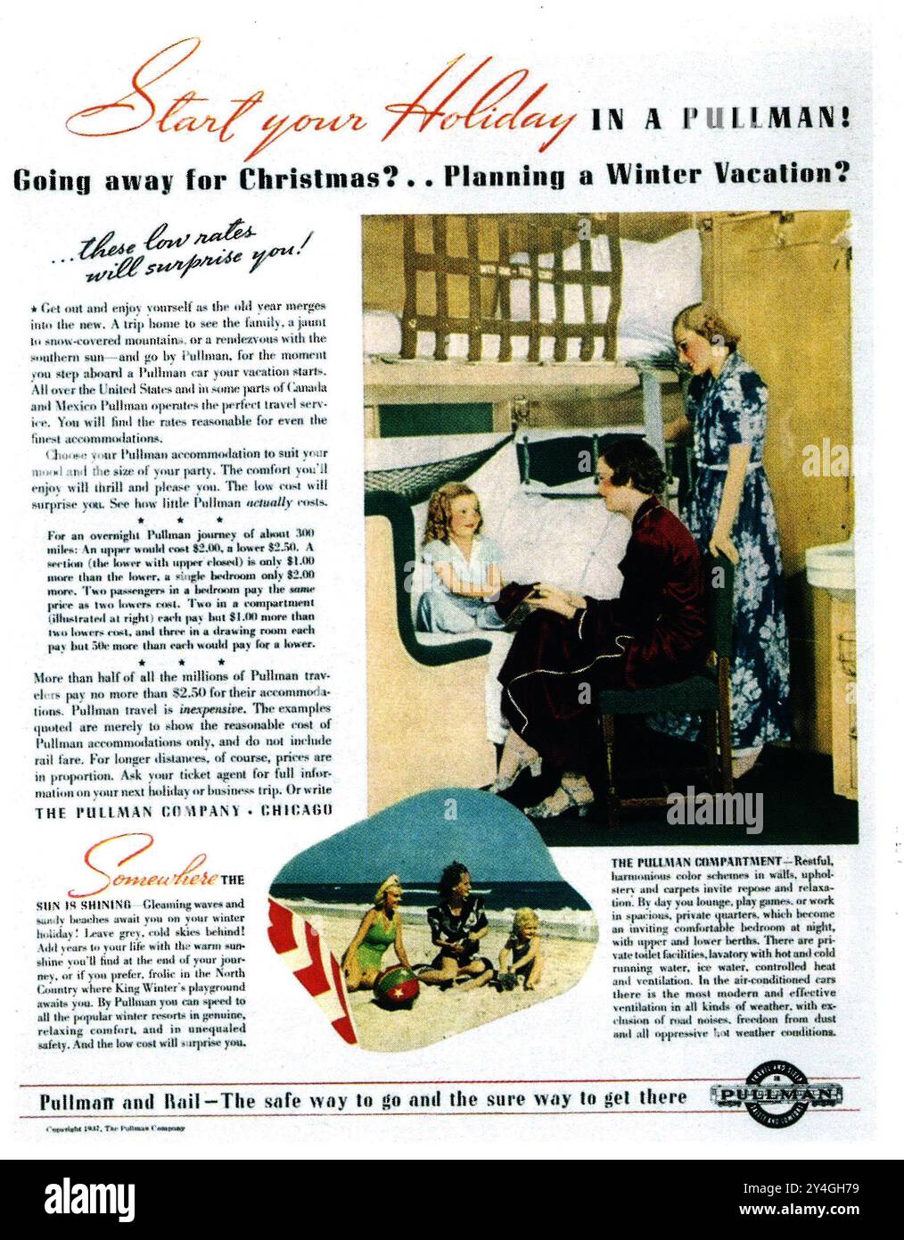 Pullman train 1930s hi-res stock photography and images - Alamy